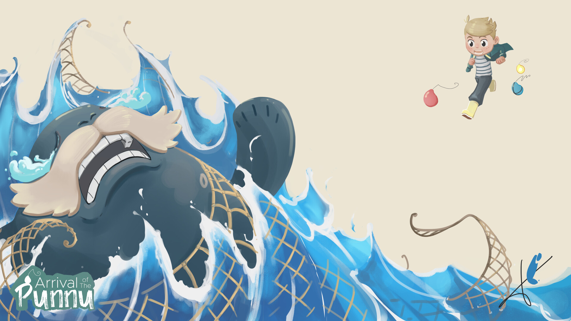 Joonas Rannikko (joviaalartist) - Arrival of the Punnu, cinematics Part2