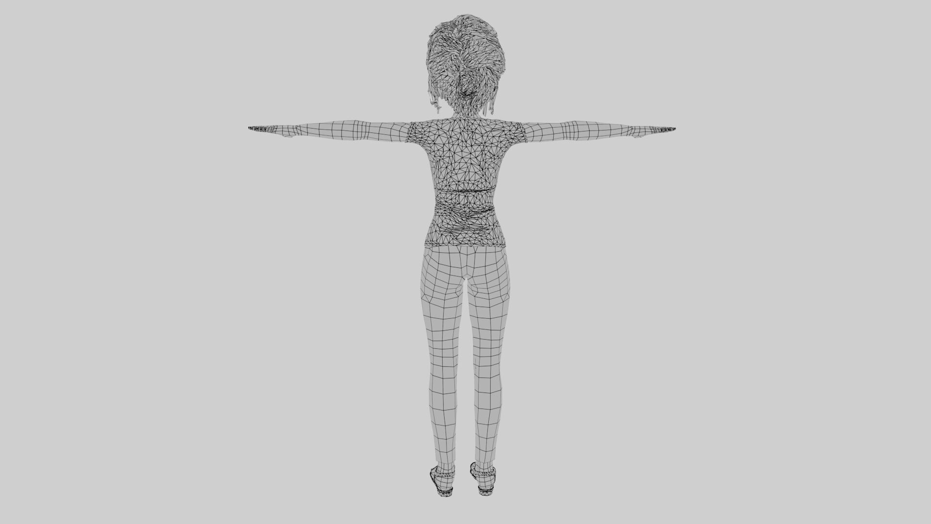 Anindya Roy - 3D Cartoon Woman Stylish Character Rigged Model