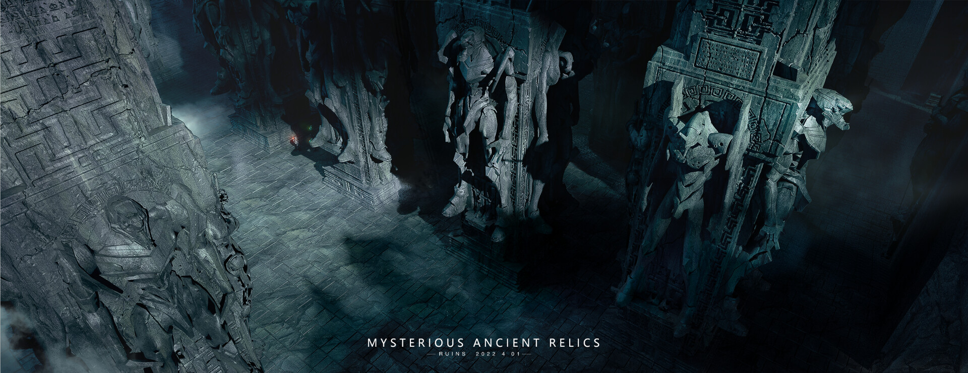 ArtStation - MYSTERIOUS ANCIENT RELICS