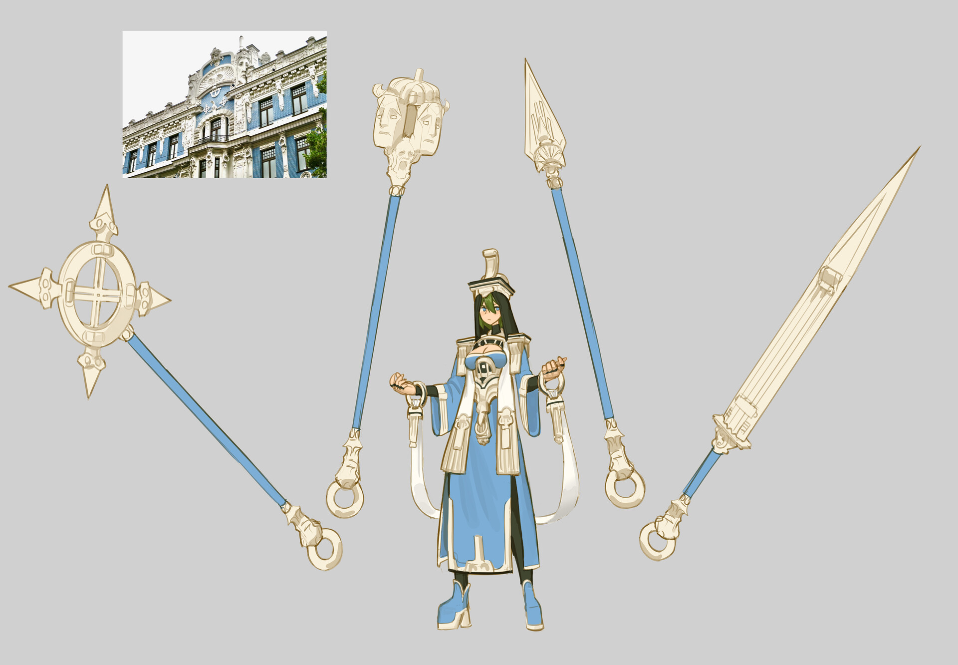 ArtStation - Cleric from reference