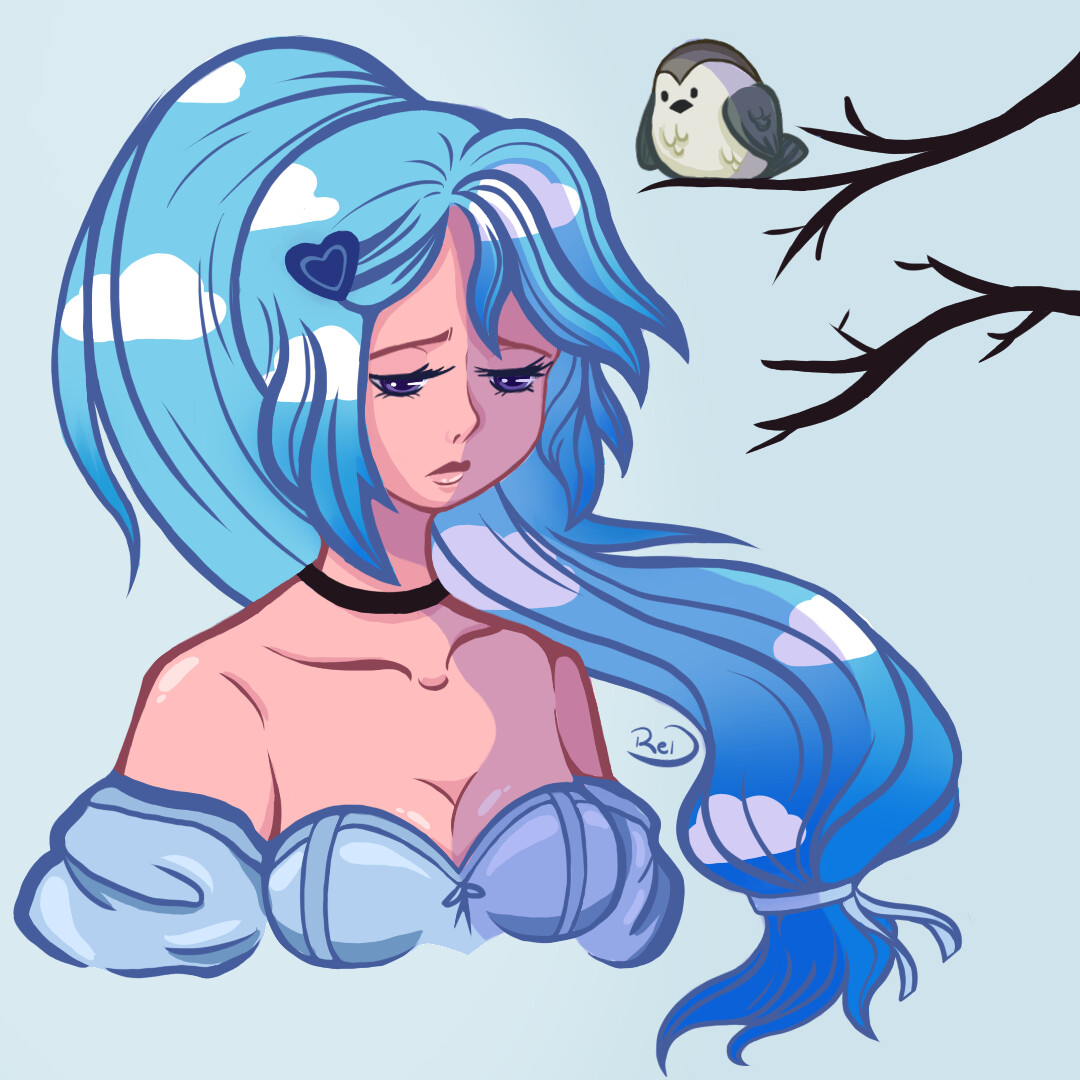 ArtStation - Cloudy Eyes - DTIYS Entry