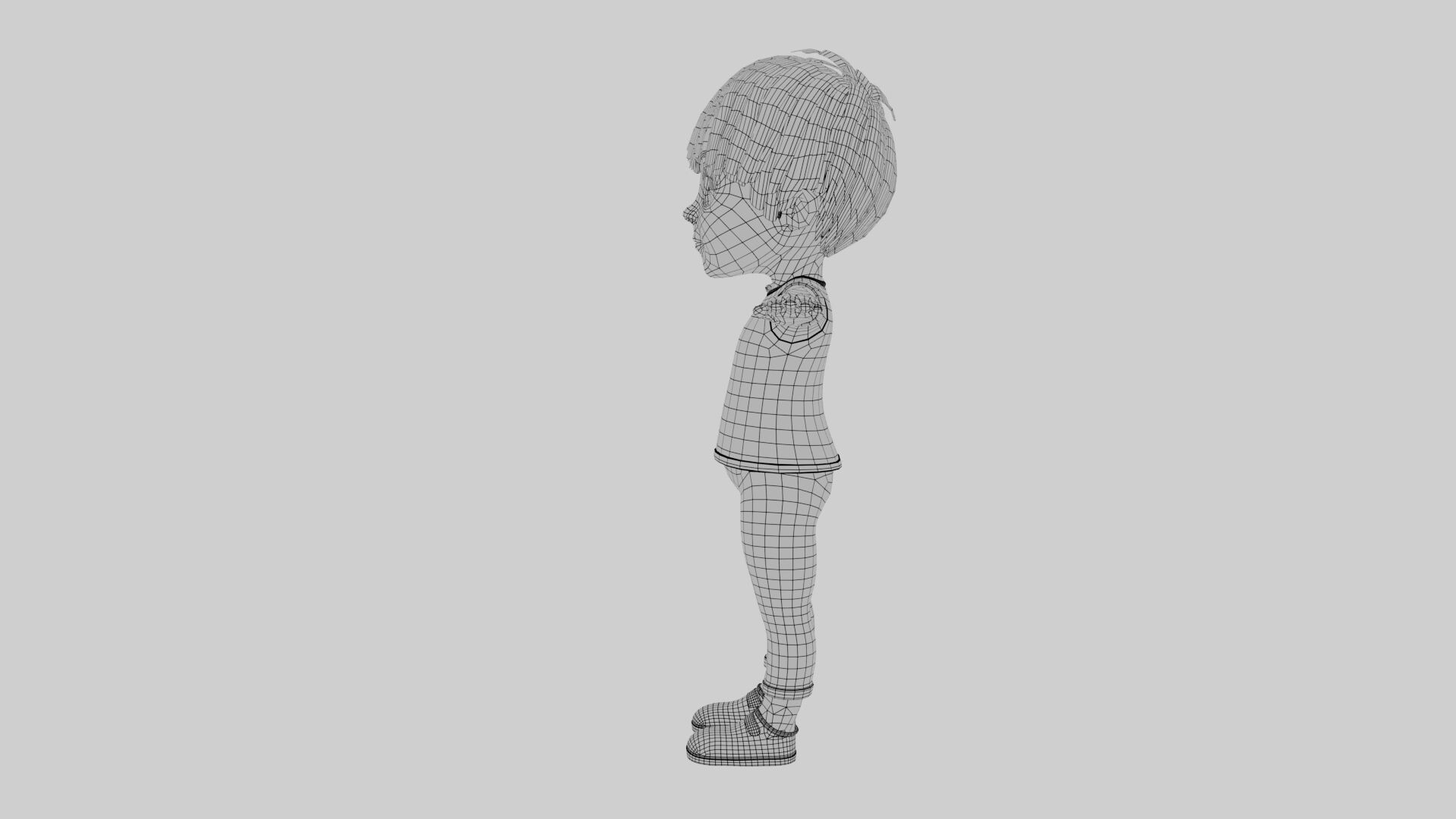 Anindya Roy - 3D Cartoon Baby Rigged Character Stylish Model