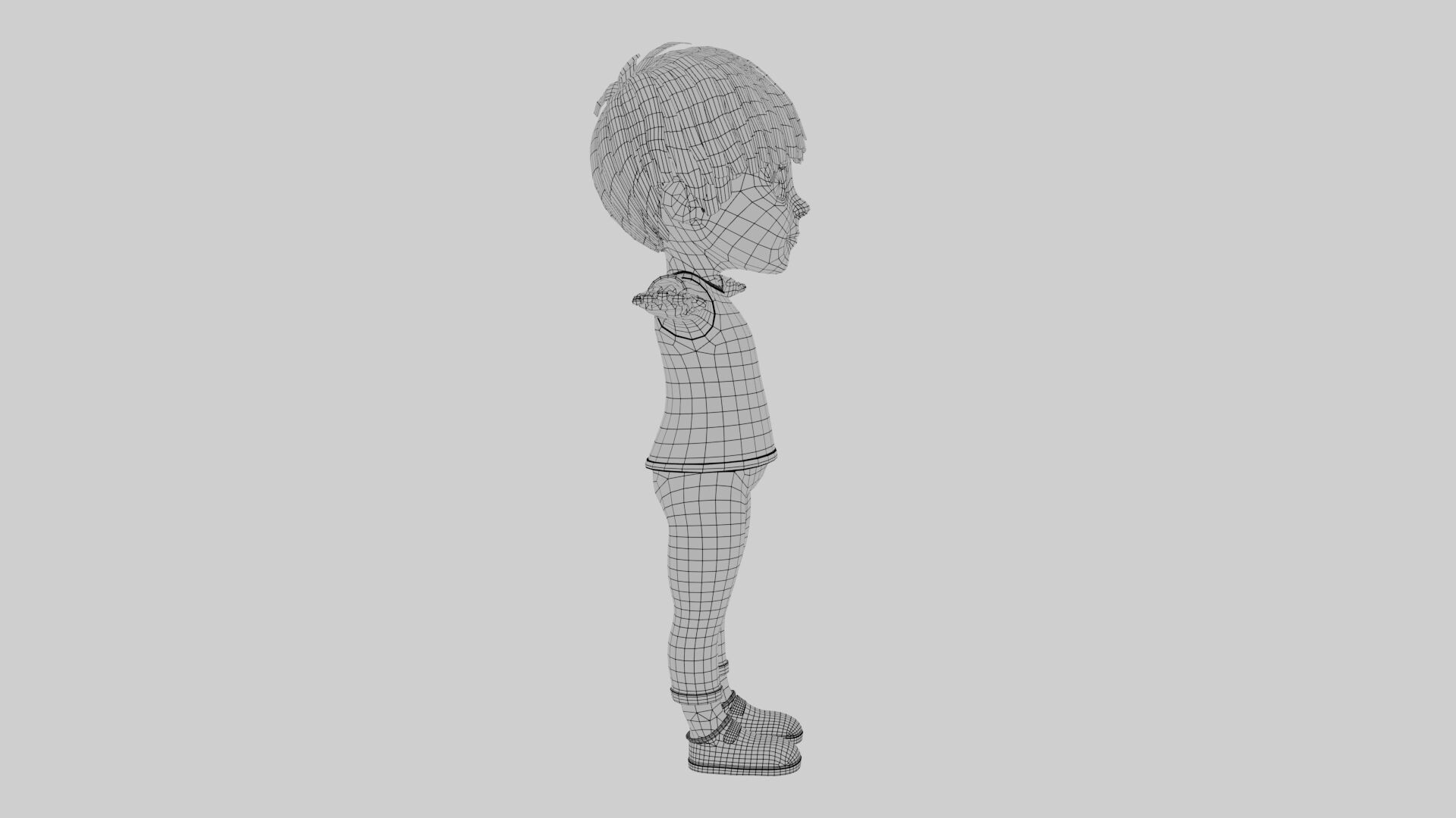 Anindya Roy - 3D Cartoon Baby Rigged Character Stylish Model