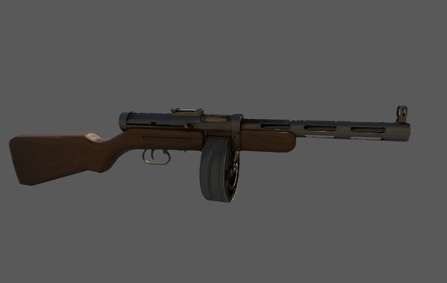 ArtStation - Thompson Submachine Gun