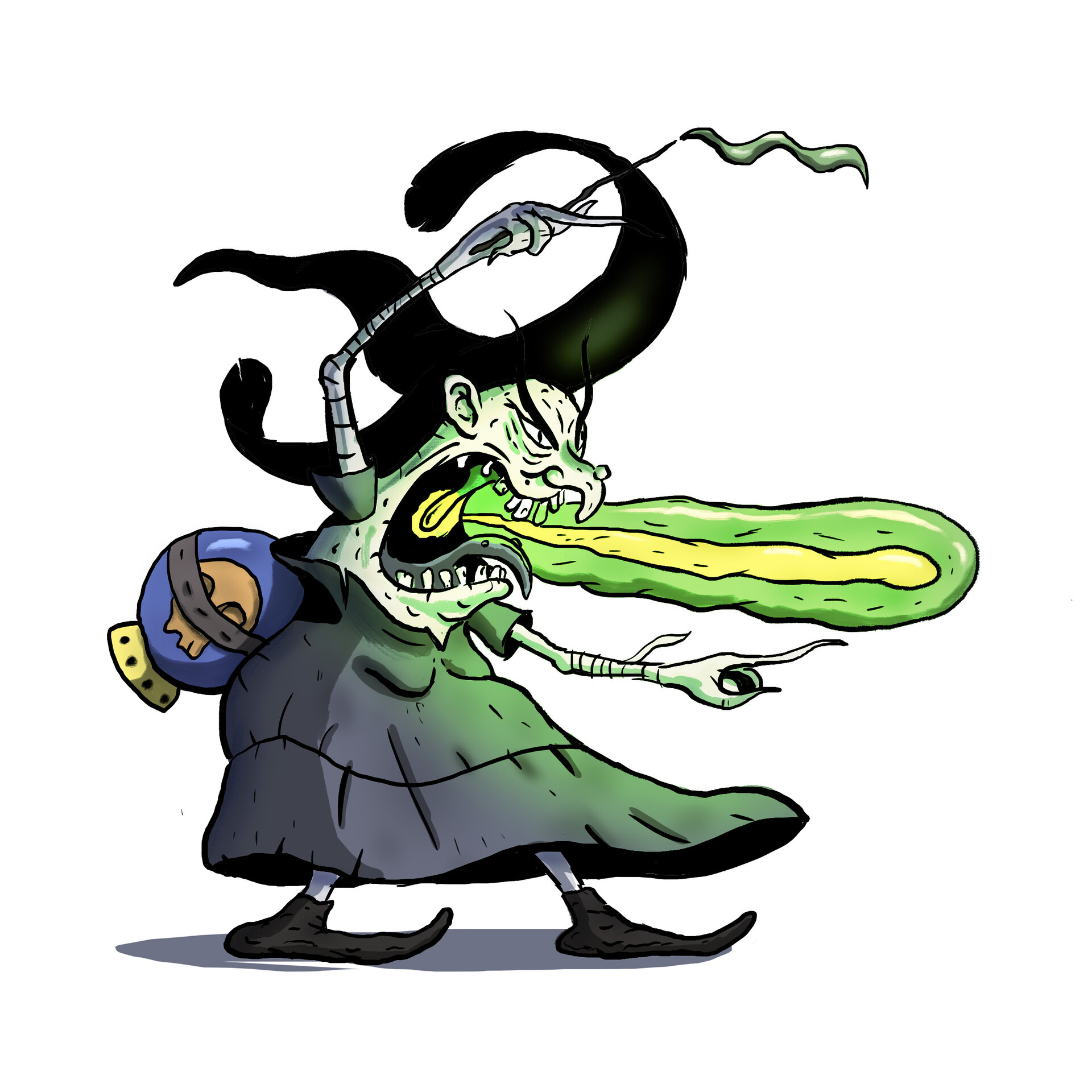 ArtStation - Angry witch