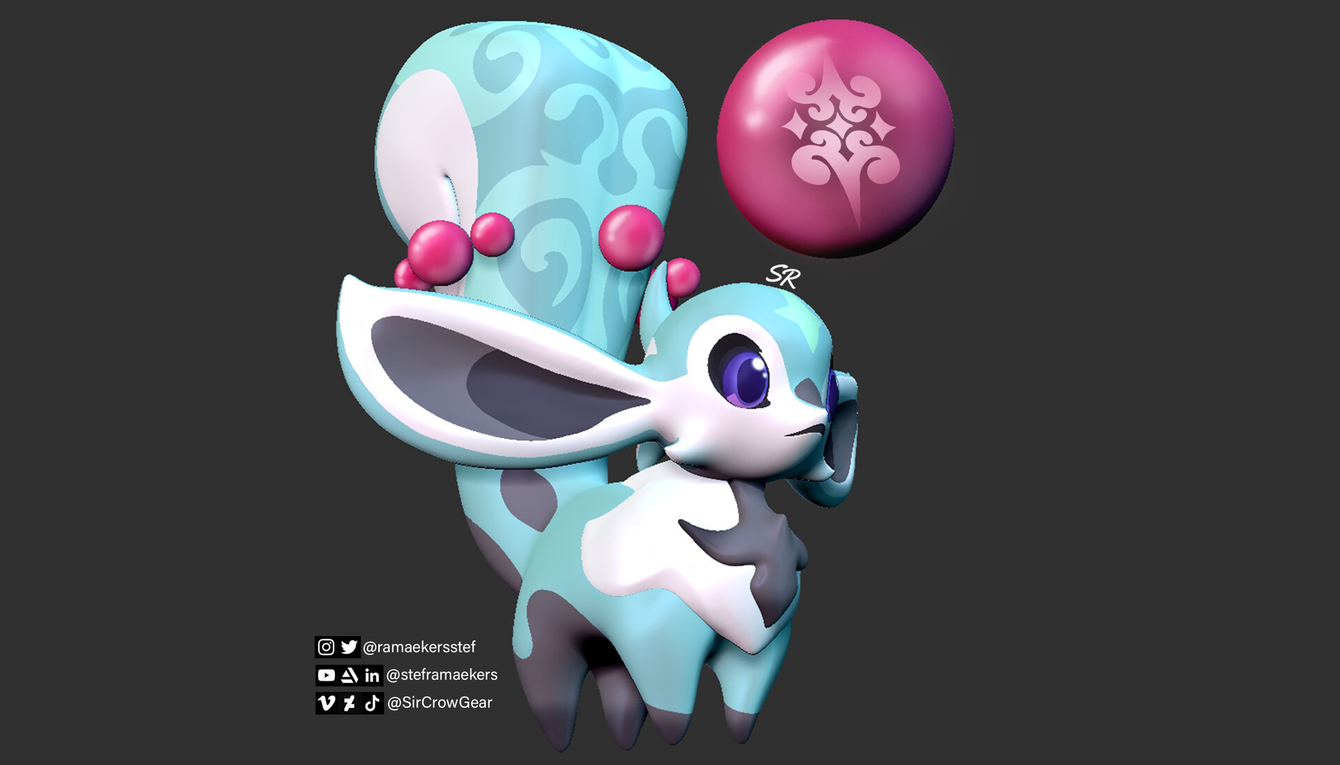 ArtStation - 3D Art - Final Fantasy Creature