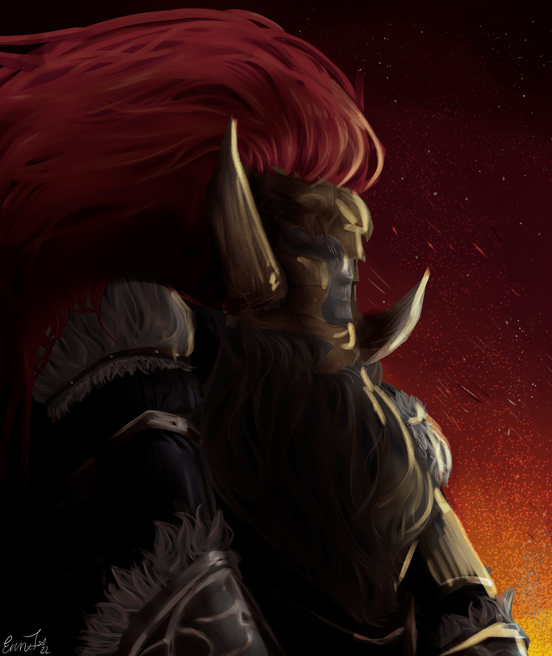 ArtStation - Starscourge Radahn - Elden Ring