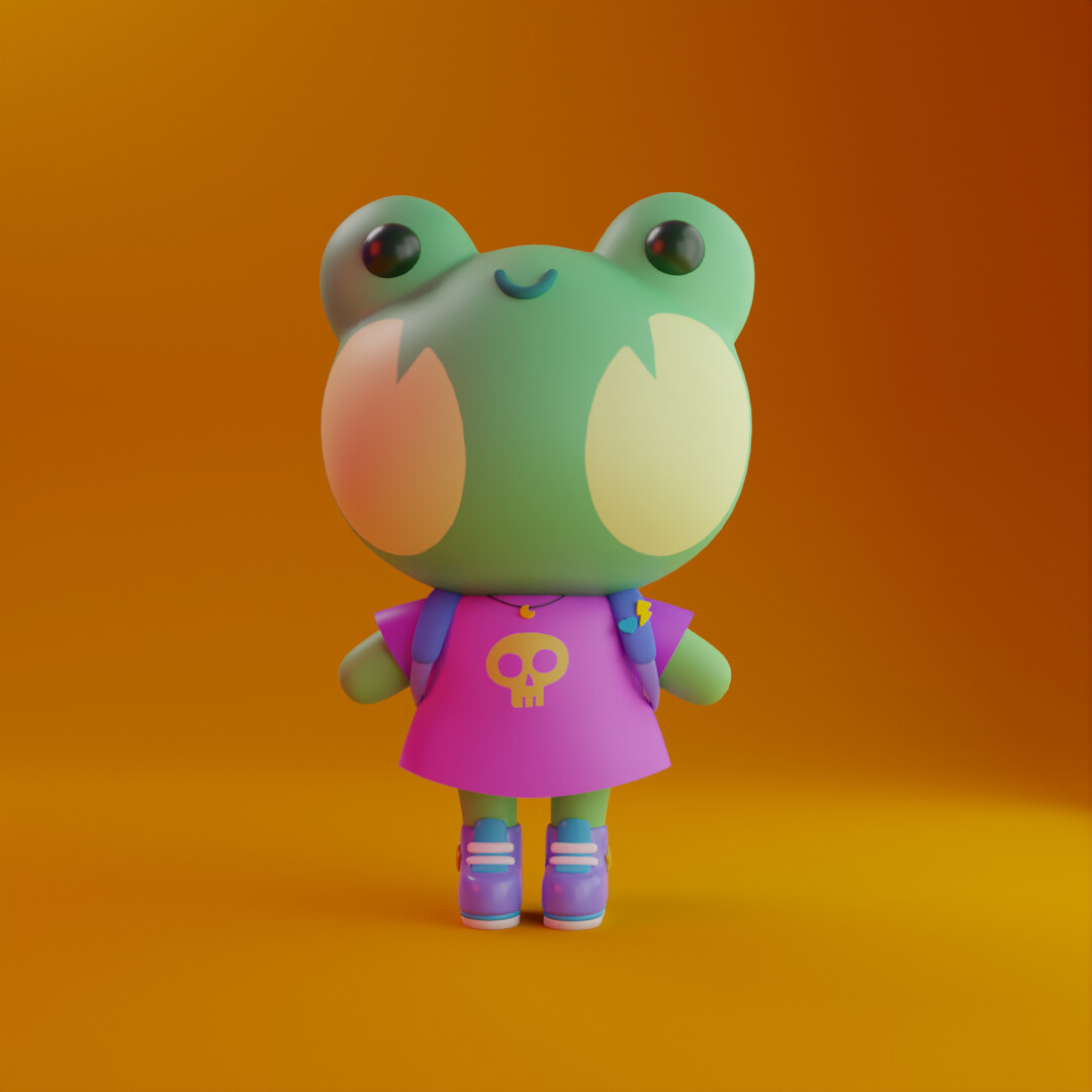 ArtStation - Baby Froggy