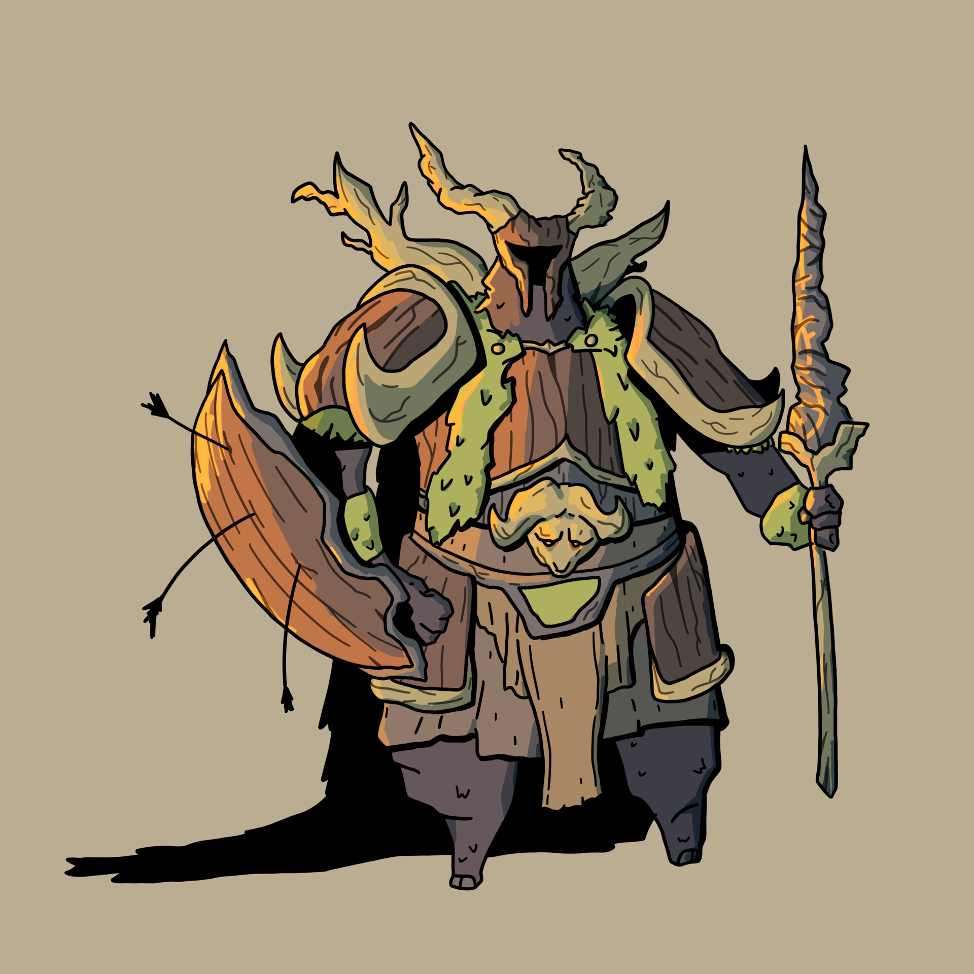 ArtStation - Druidic Guardian