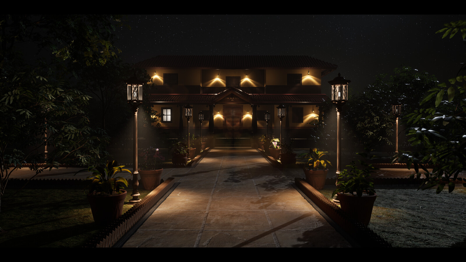 Geethika dayala - Manduva House - Real Time Visualization