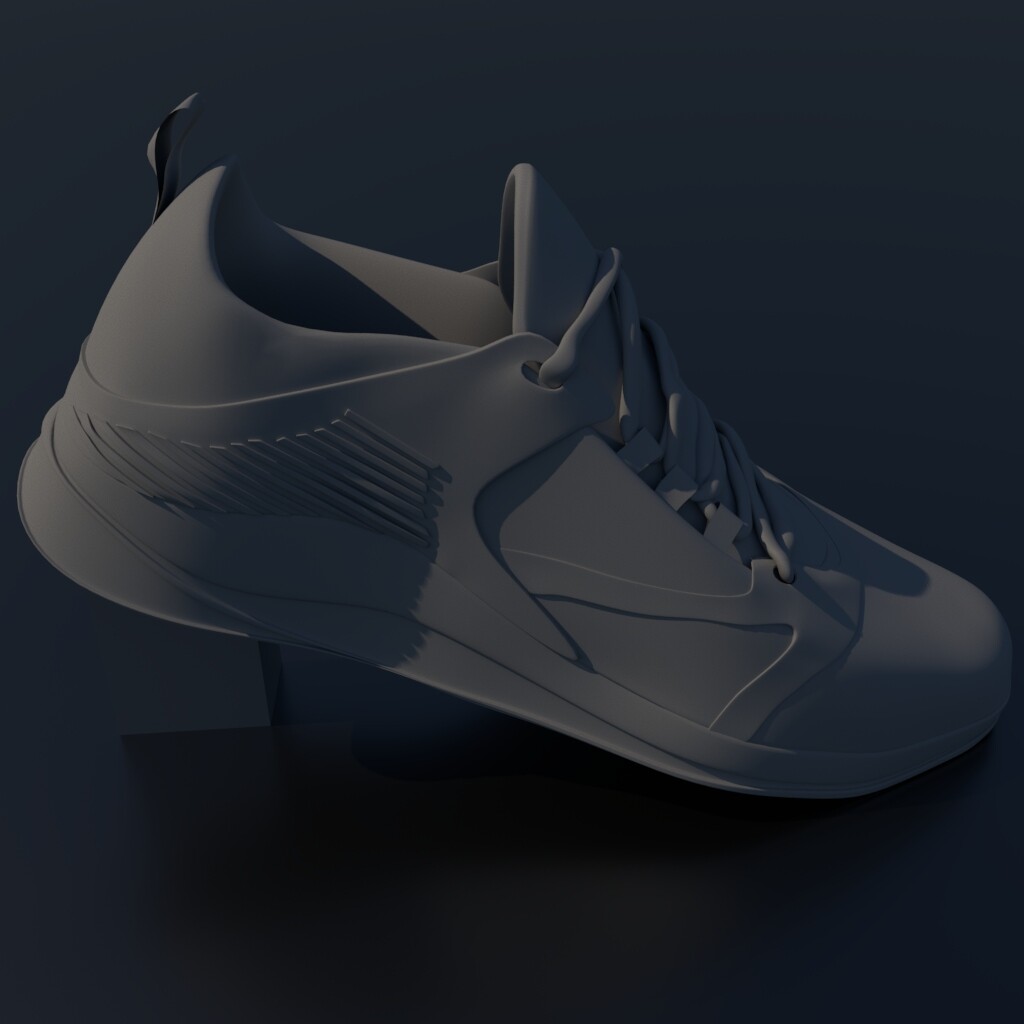 ArtStation - Shoes 3D Modelling