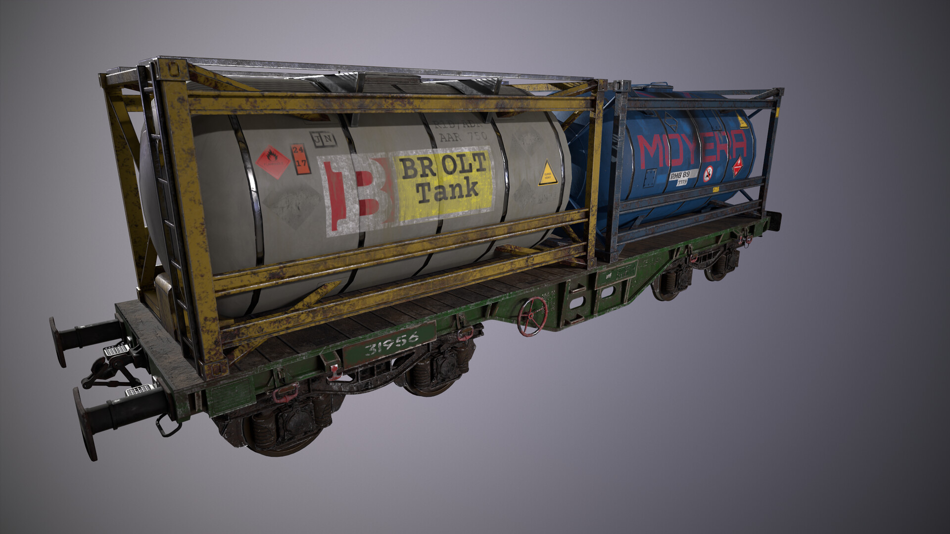 ArtStation - Tank car