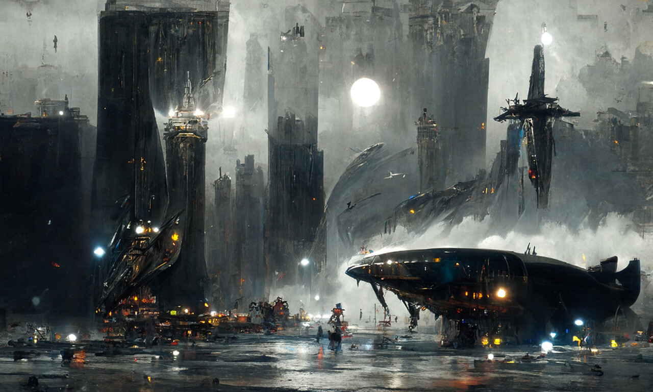 ArtStation - Futuristic city