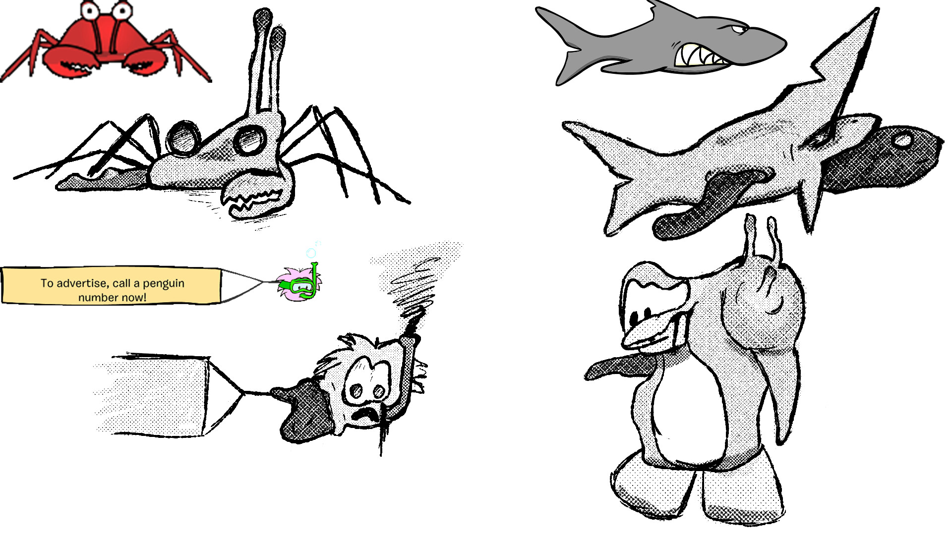 Commensalism Examples Drawing