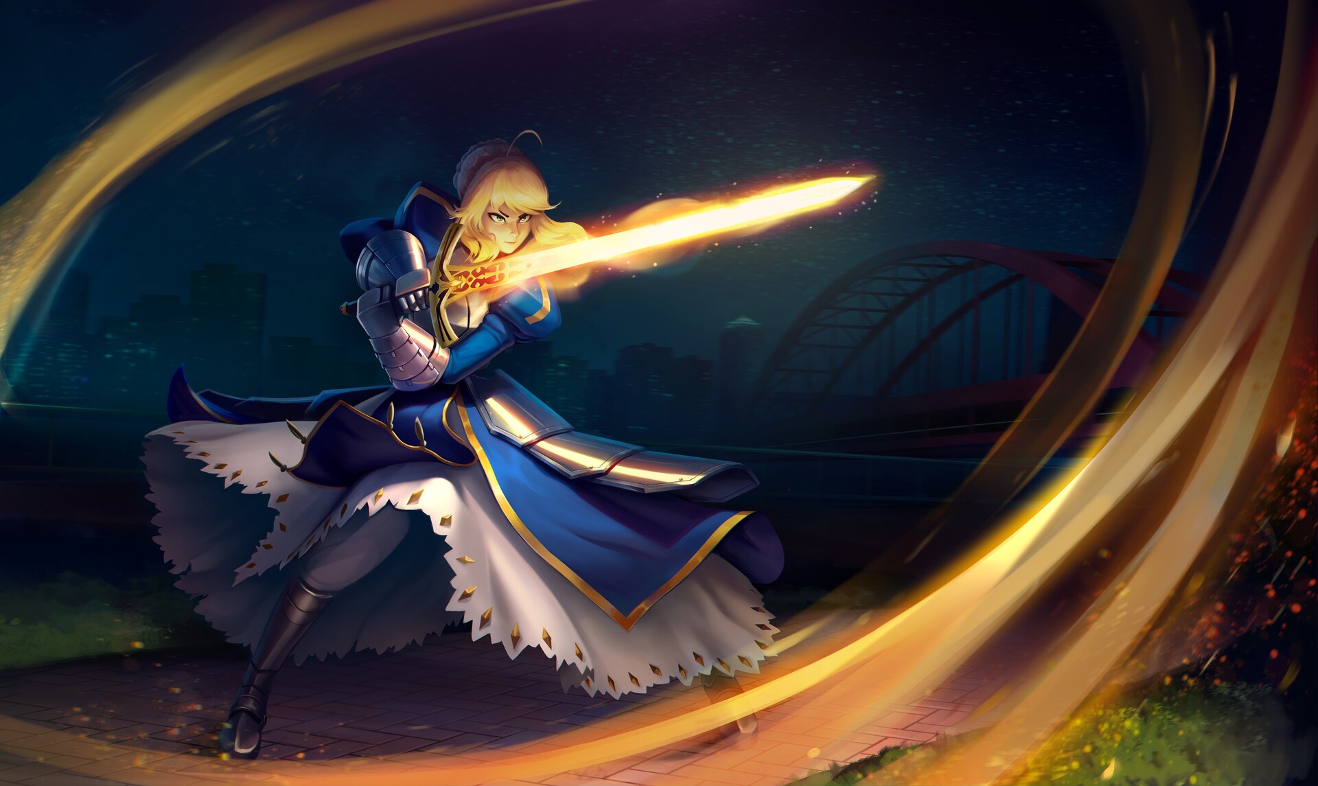 ArtStation - Saber - Fate/stay night