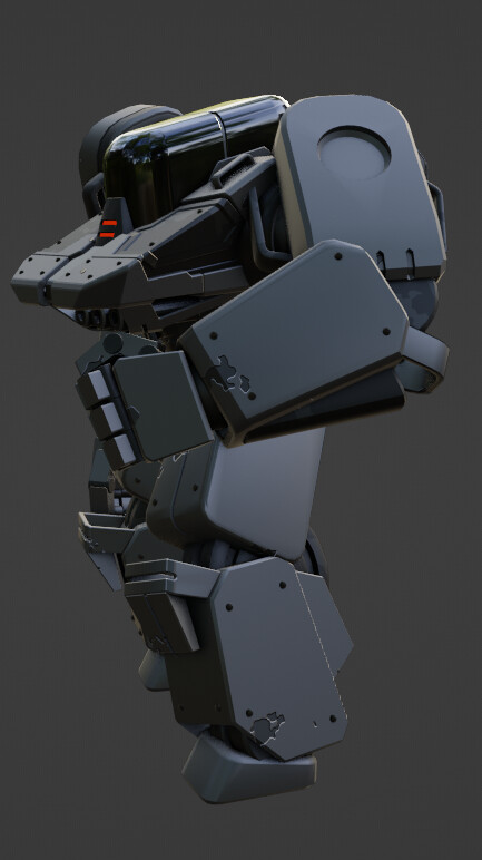 ArtStation - Titan Robot WIP