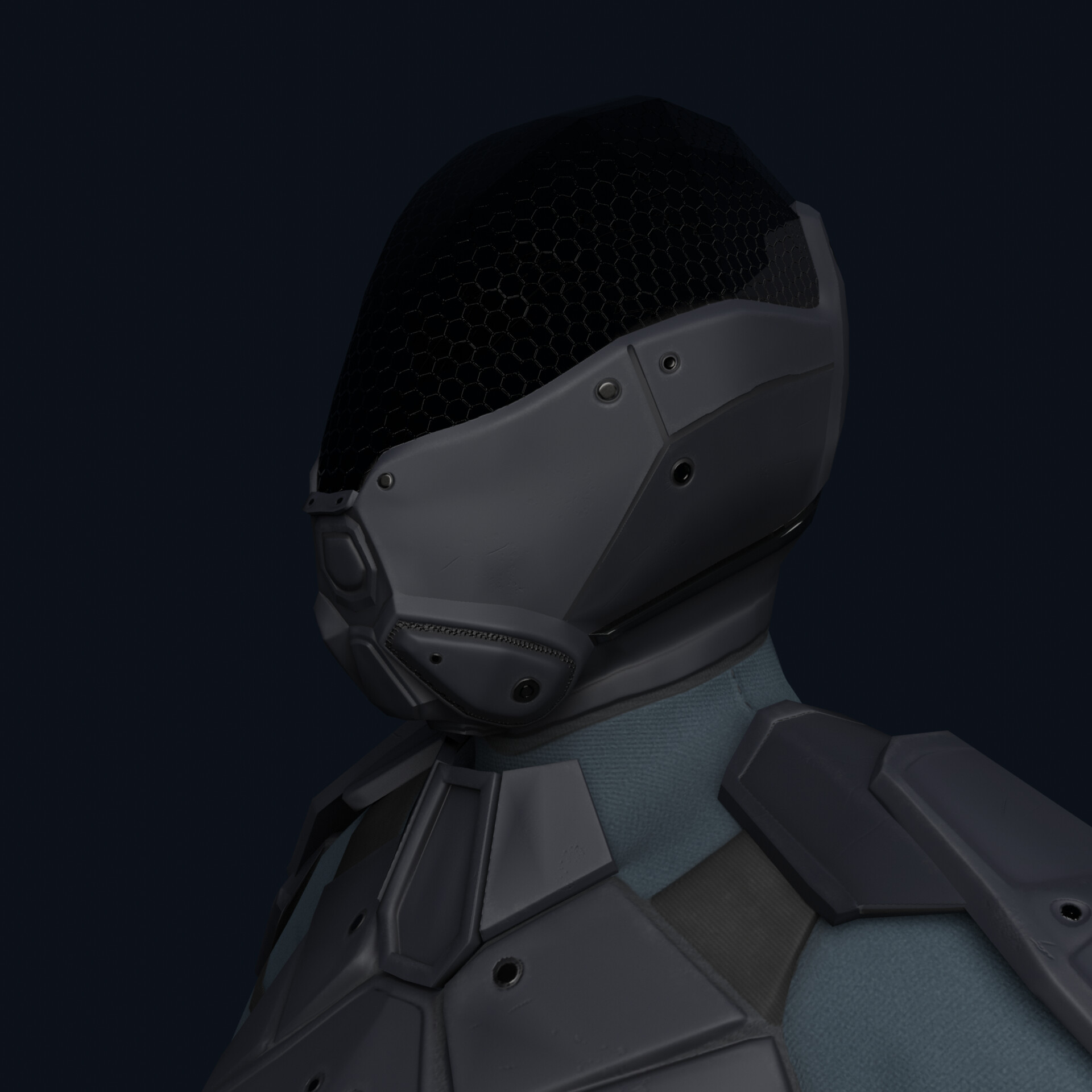 ArtStation - Sci-fi police tactical unit