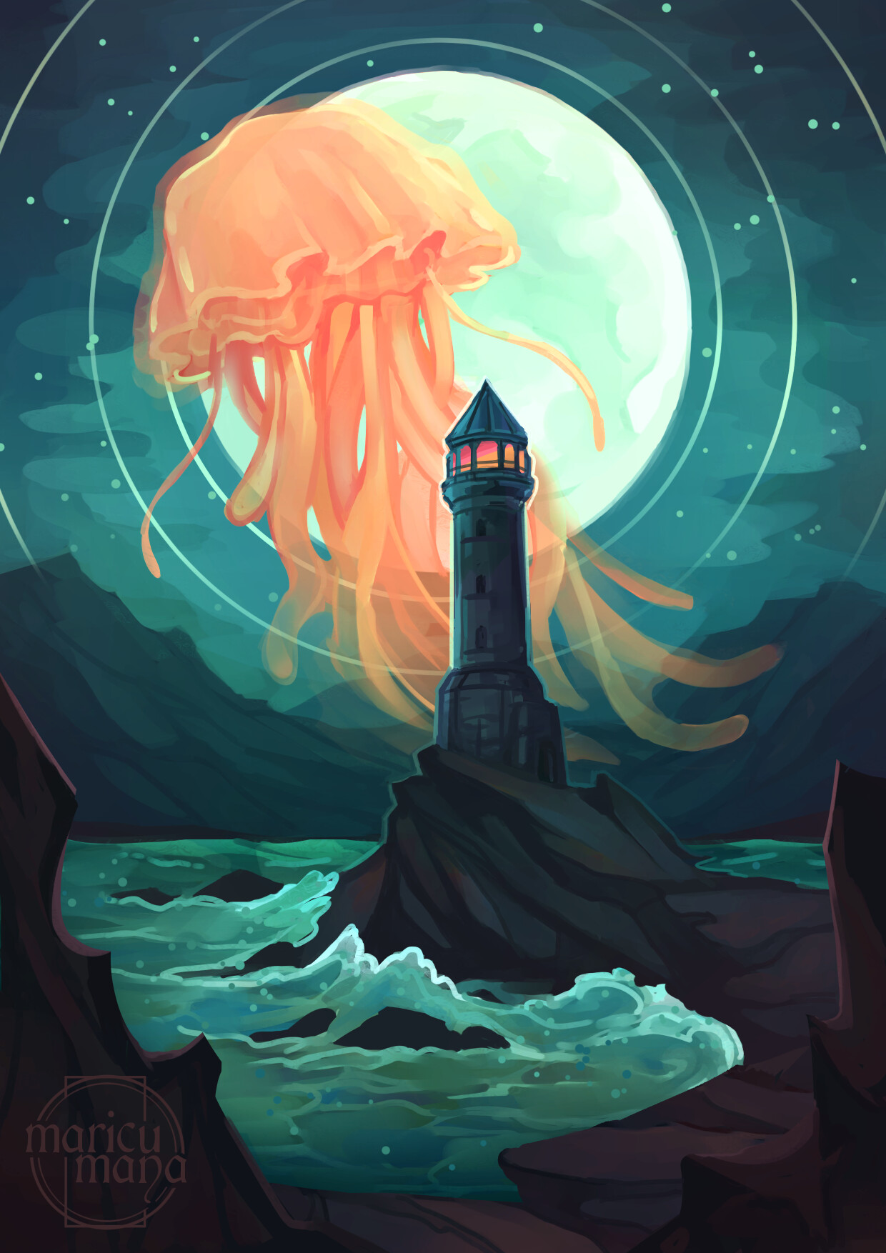 ArtStation - Ripples in the Sky