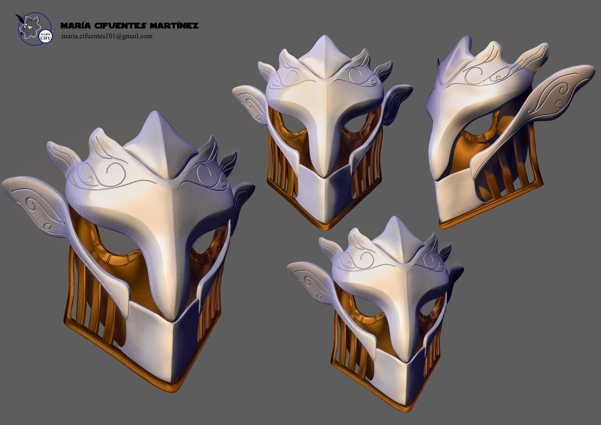 ArtStation - Ekko's Mask