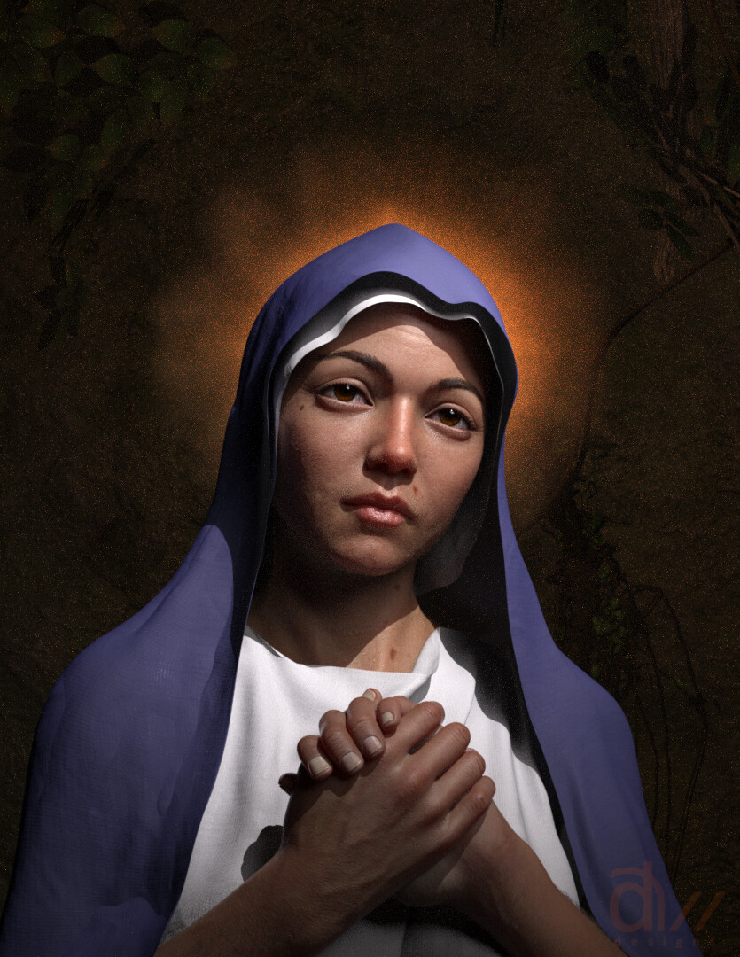 ArtStation - Mother Mary