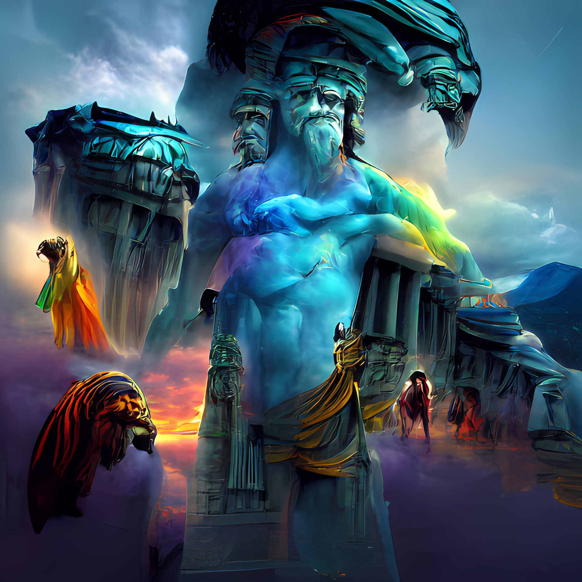 ArtStation - Olympic Gods