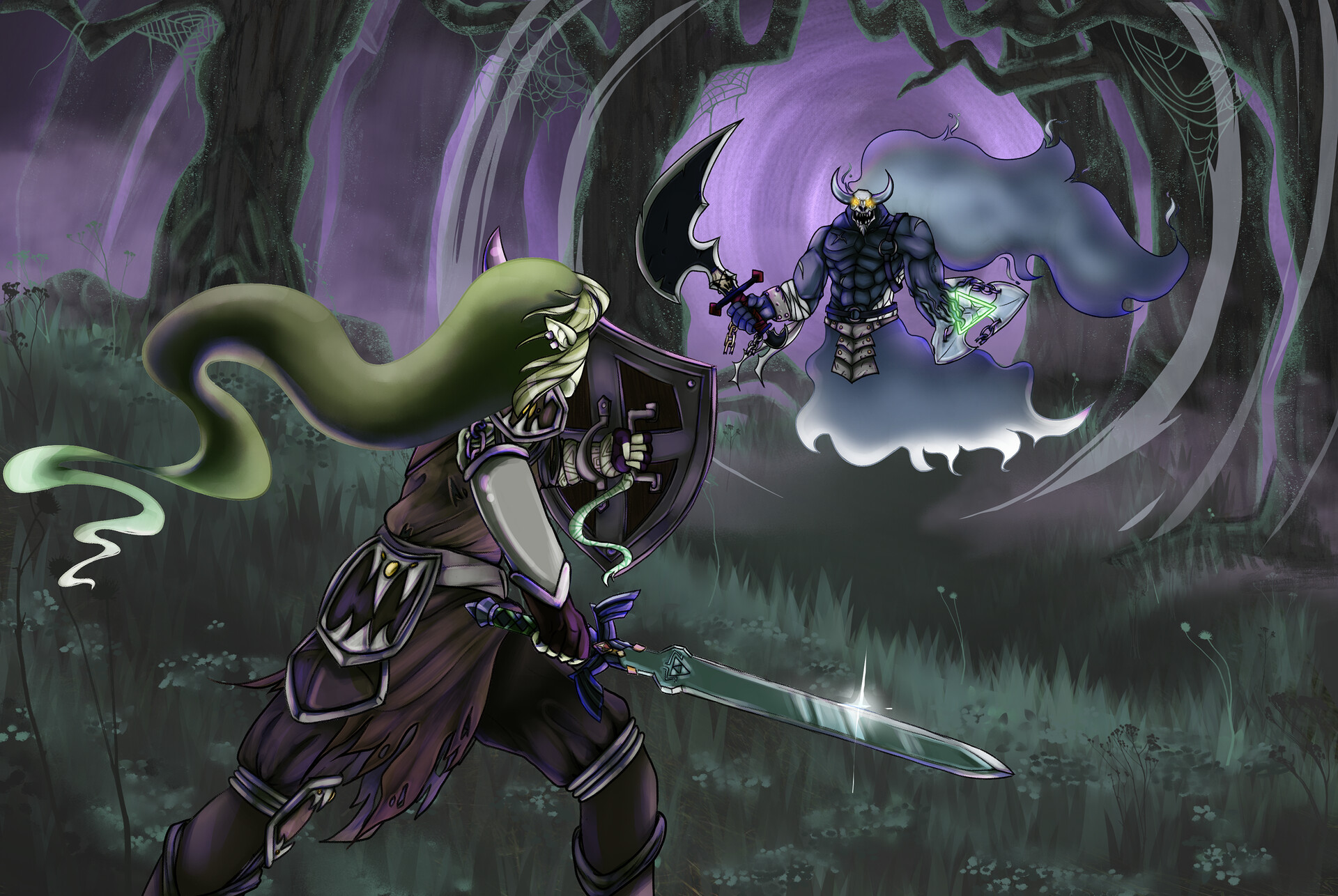 ArtStation - The Legend of Zelda - Ghost Stories Mock DLC (Key scene ...