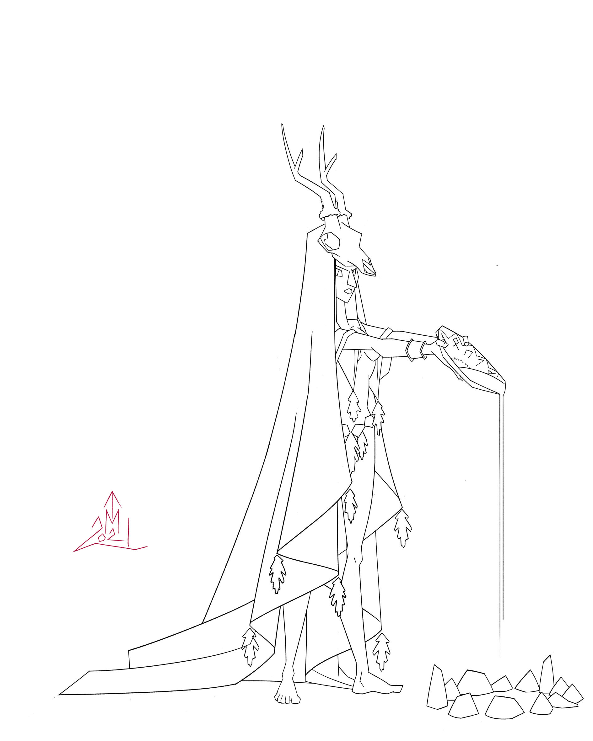 Tor Engdal - Elven Sorceress