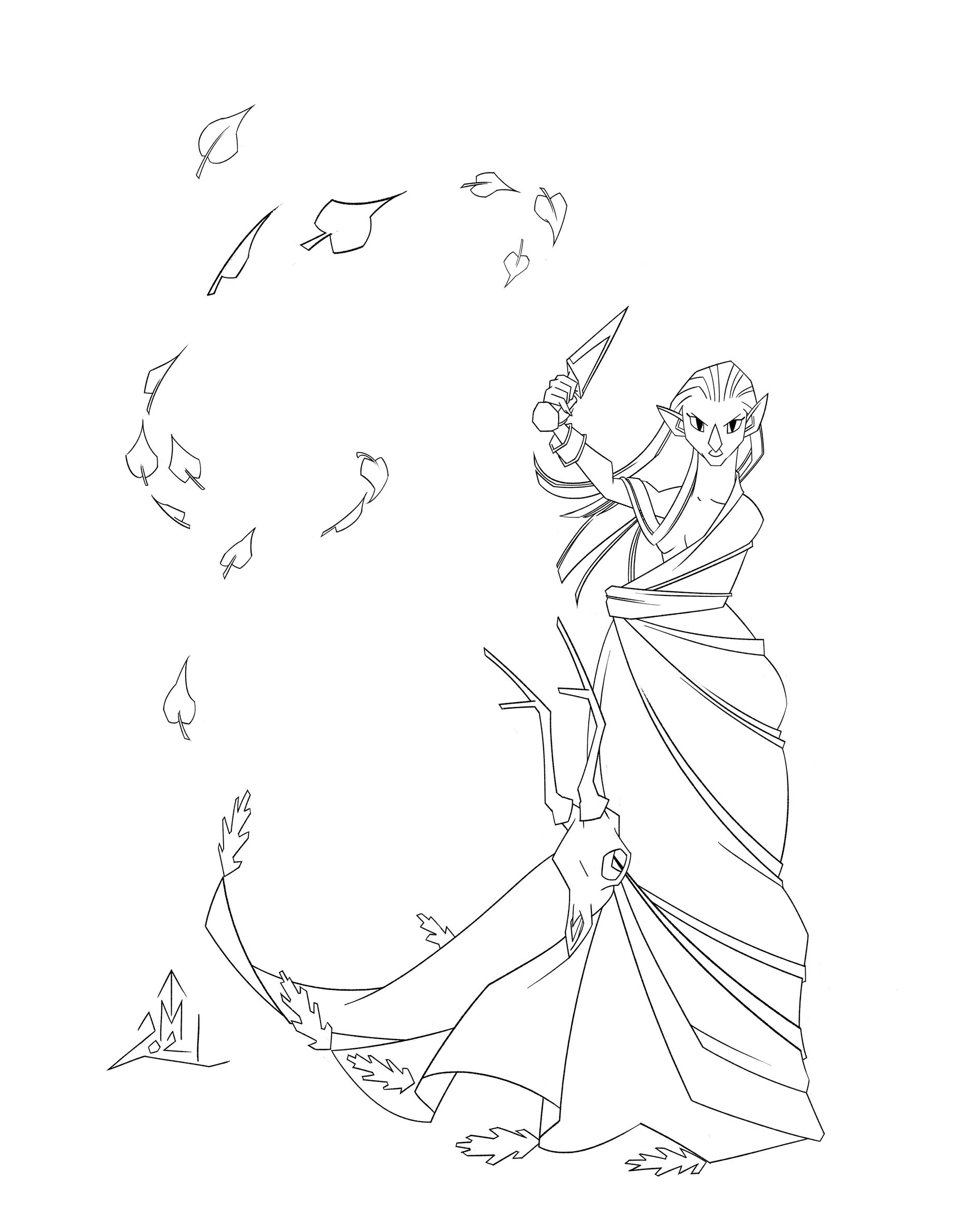 Tor Engdal - Elven Sorceress 2