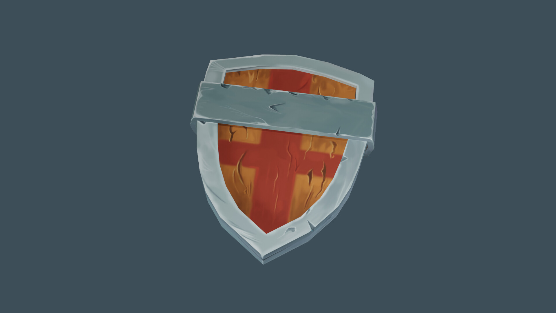 ArtStation - Hand-paint shield