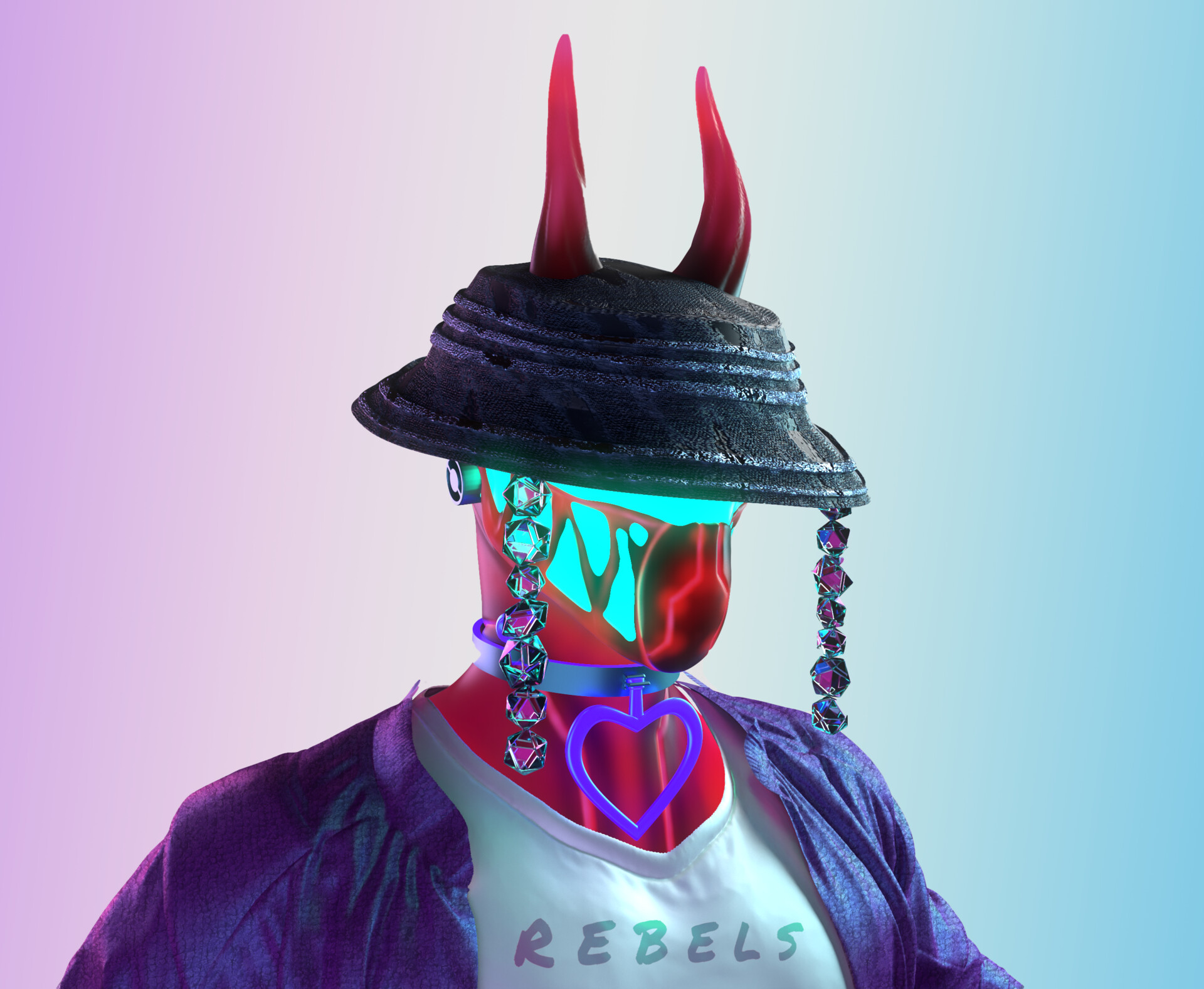 ArtStation - 3D model "Fictional Character"