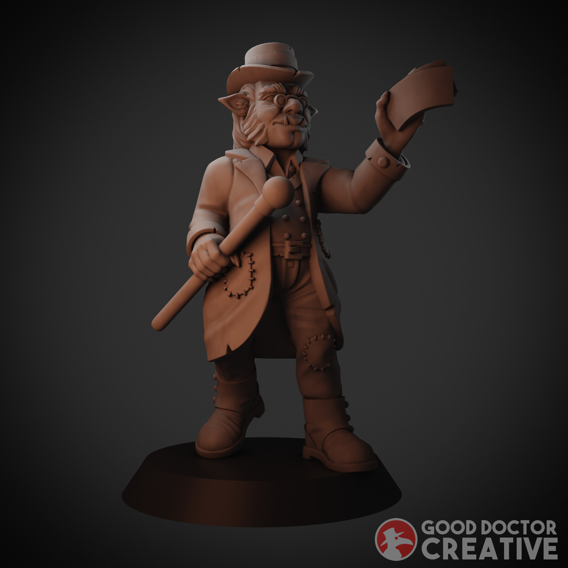 ArtStation - Goblin Trader - Tabletop Miniature