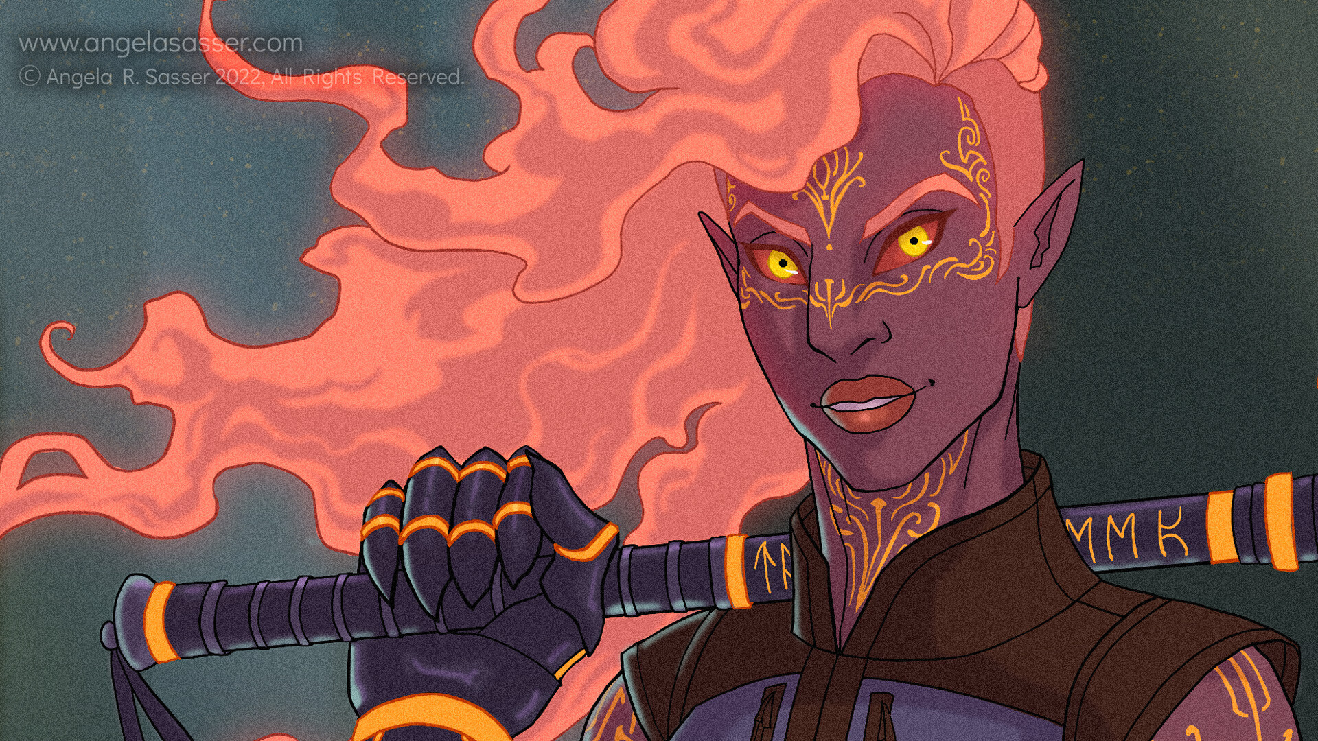 Angela Sasser - D&D Party - THE UNMERRY BAND