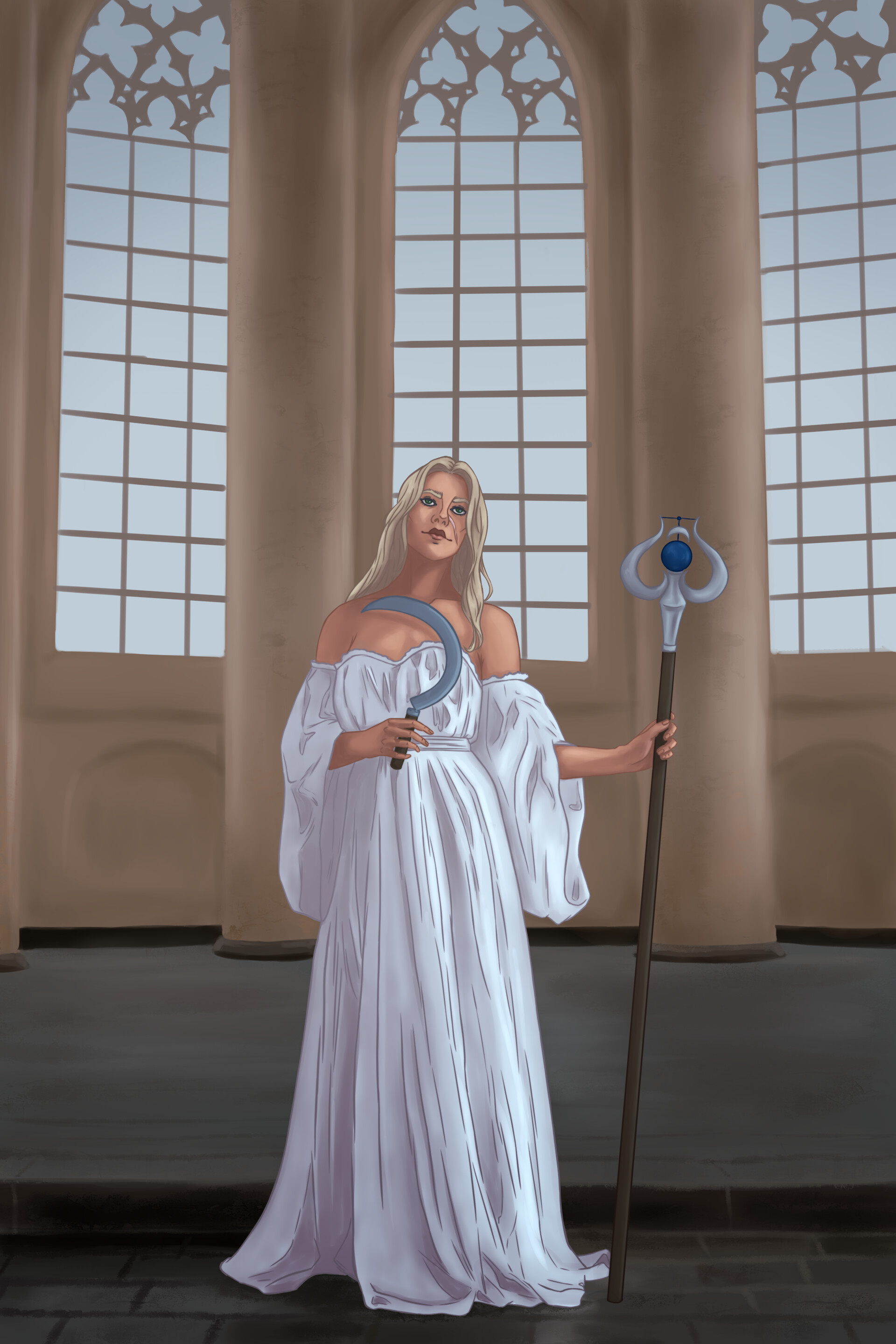 ArtStation - The immortal cleric