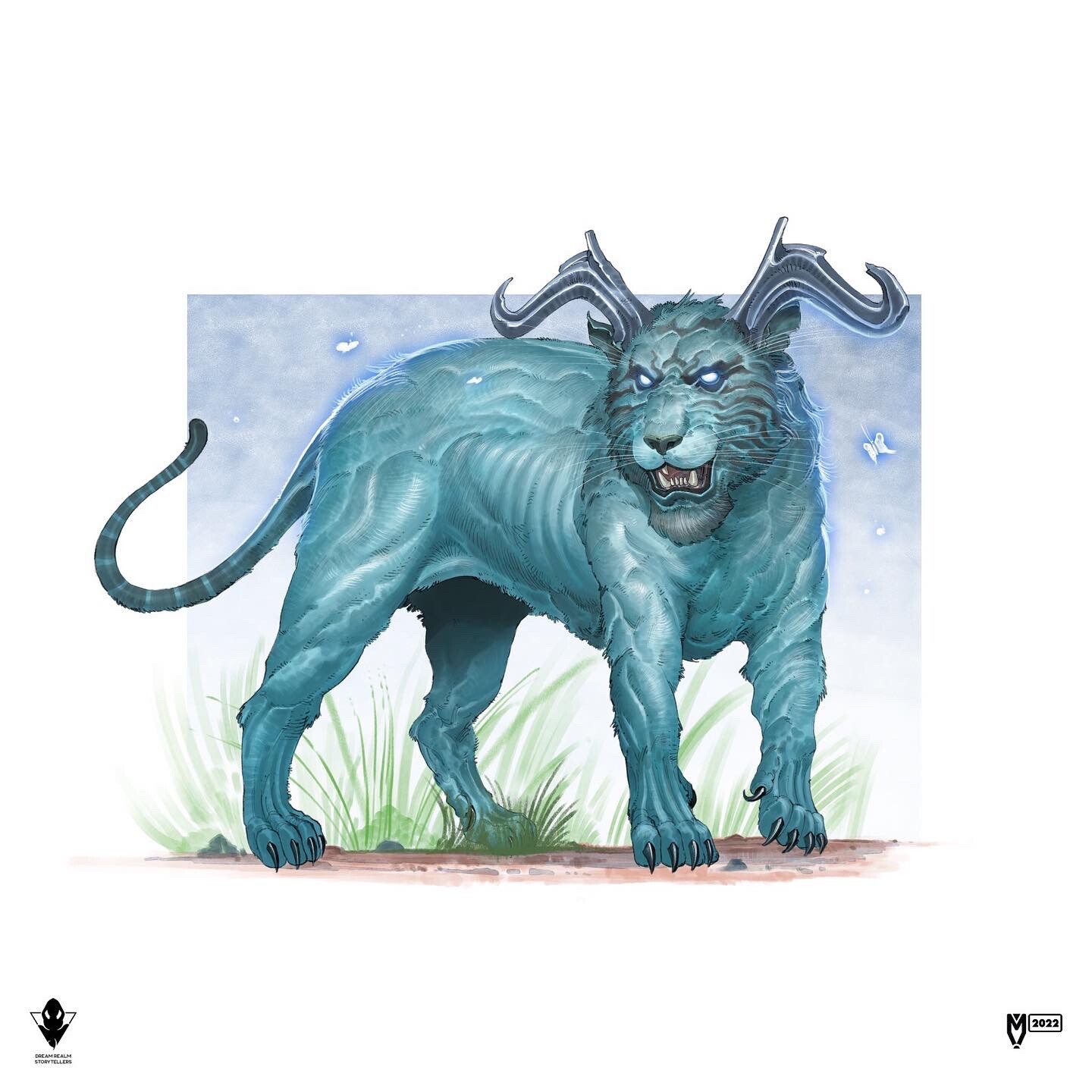 ArtStation - [Silver Horned Tiger]