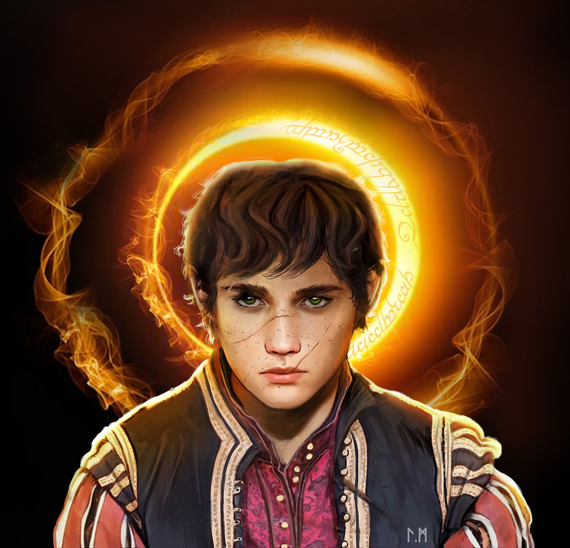 ArtStation - OC - Elden Gemseeker - The bard