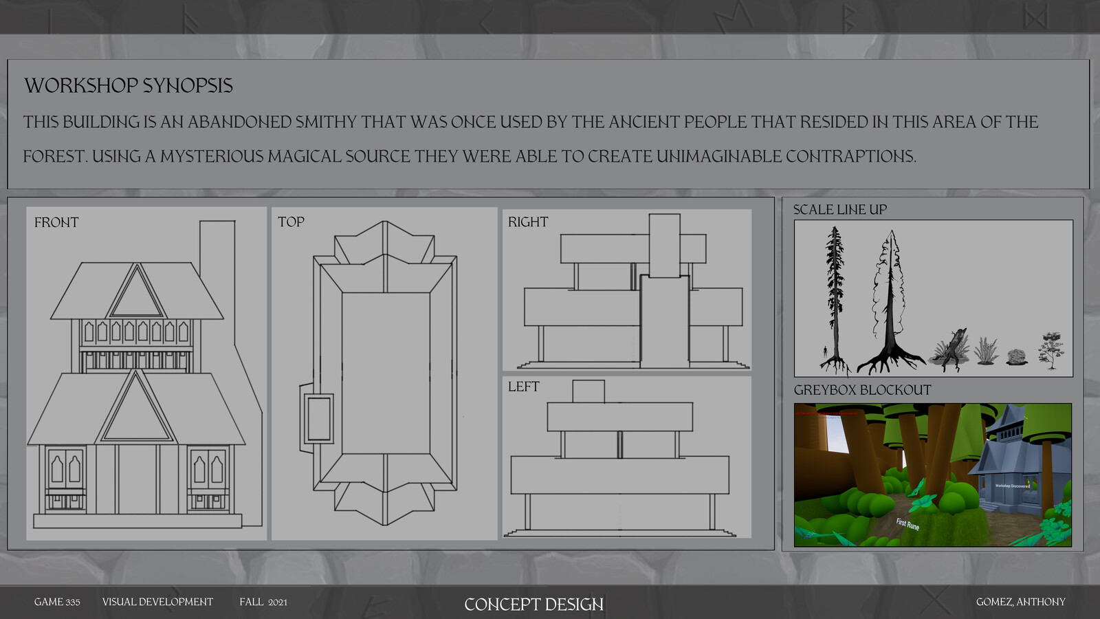 Anthony Gomez - Biome Visual Development- AltaRune