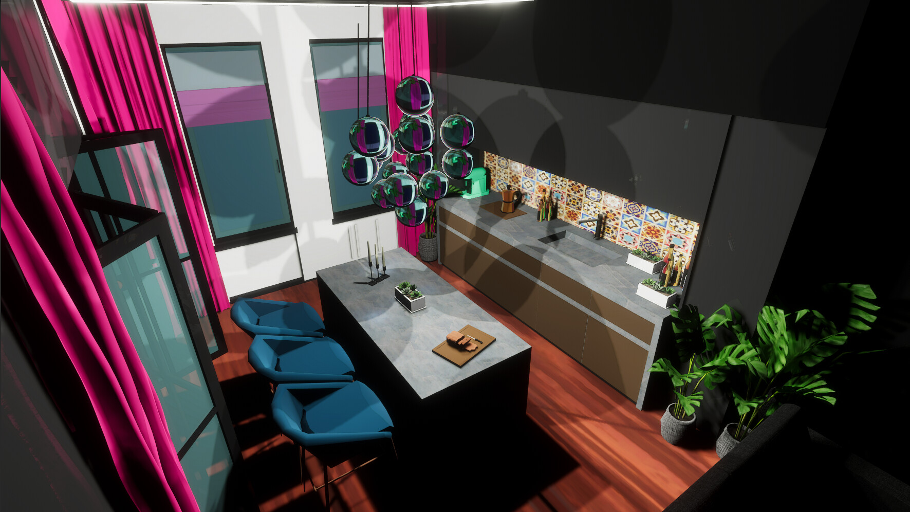 ArtStation - Lighting, texturing and Rendering a Kitchen