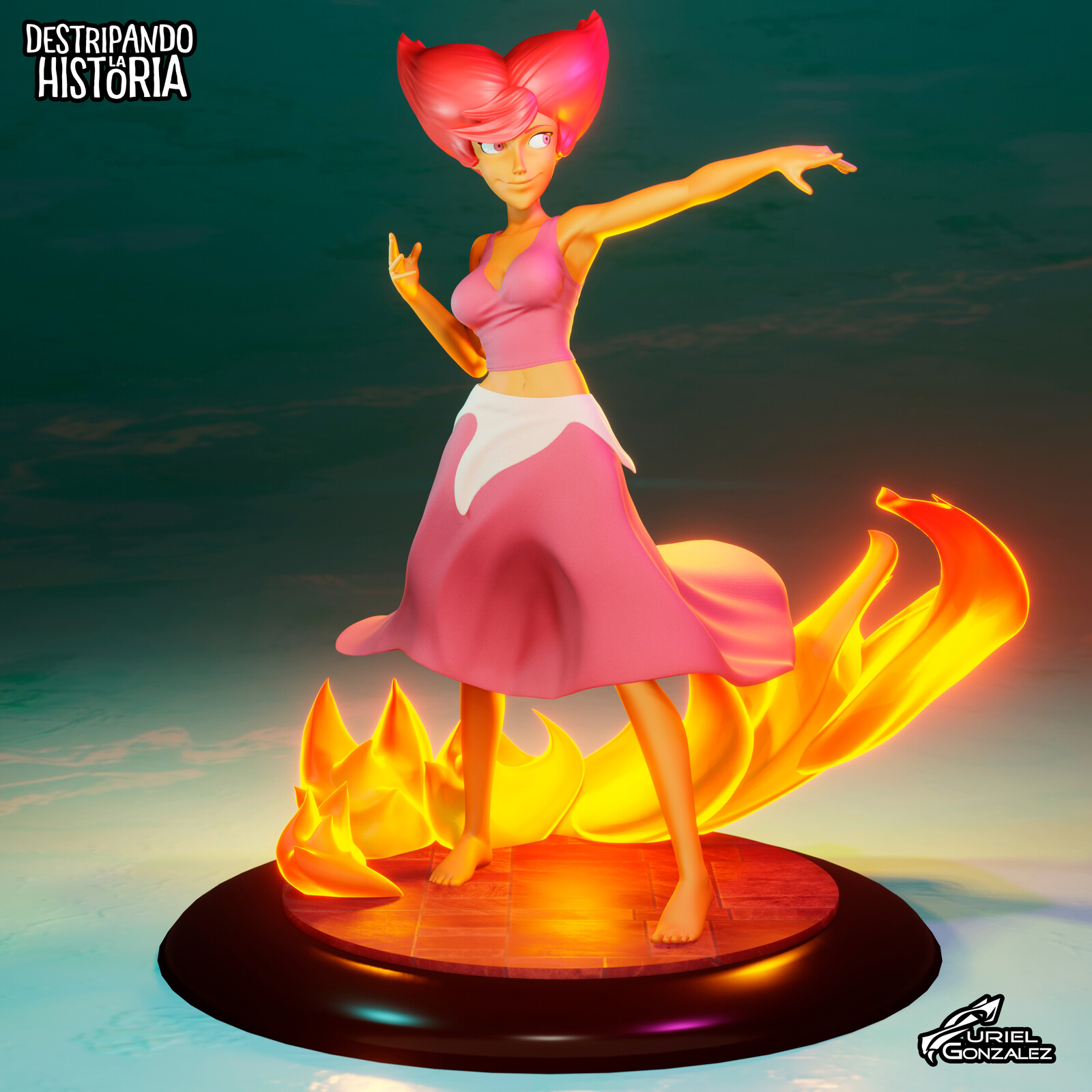 Uriel Gonzalez - HESTIA "Destripando la Historia" FanArt