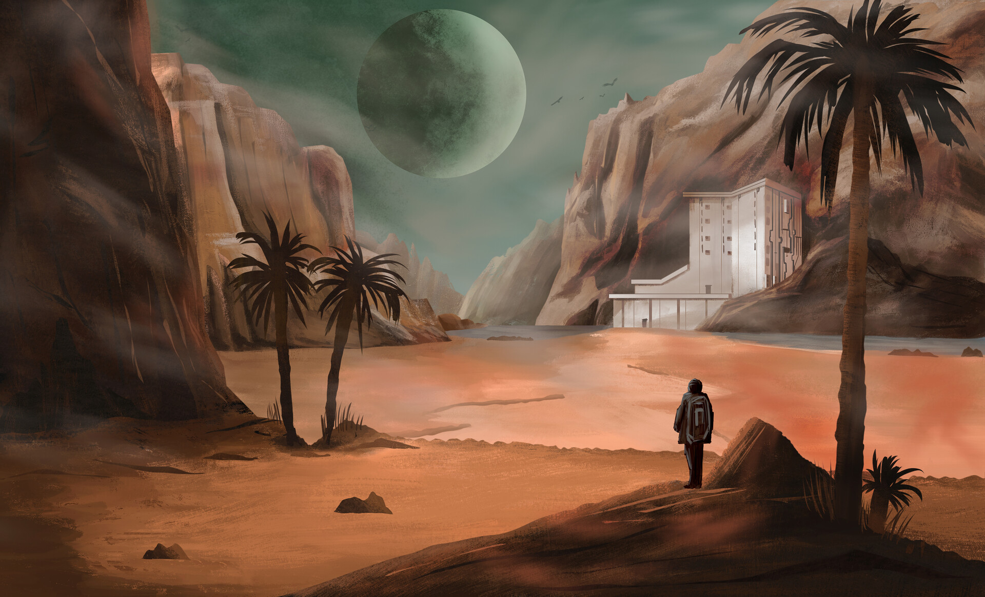 ArtStation - Desert Planet