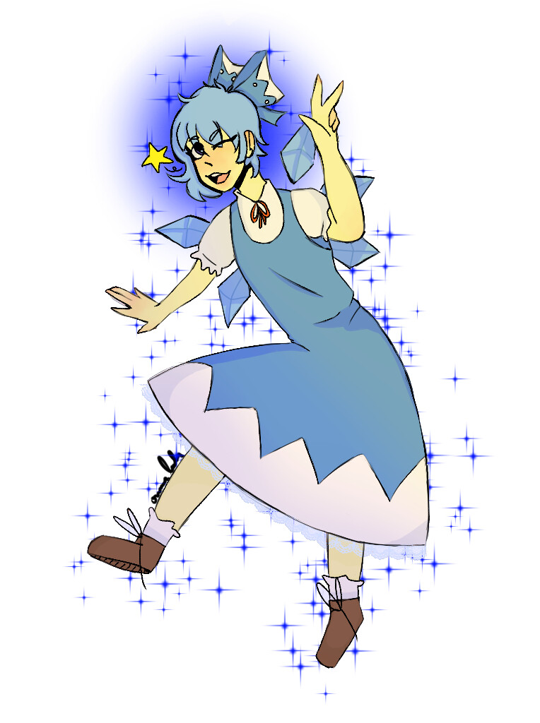 ArtStation - Cirno, Touhou Project