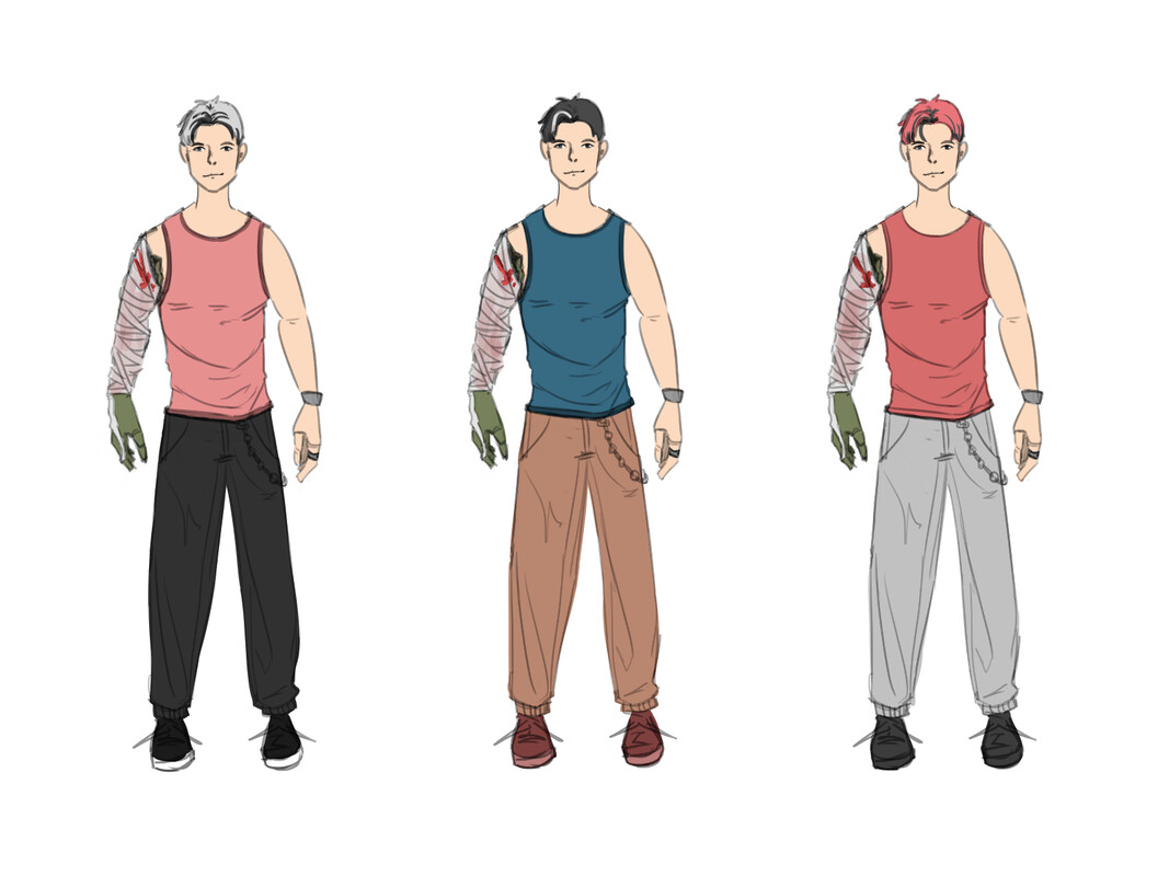 ArtStation - "Alex" Character Design