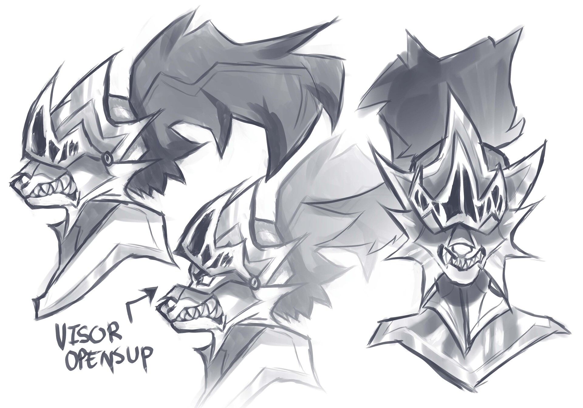 ArtStation - Helmet Concept Design