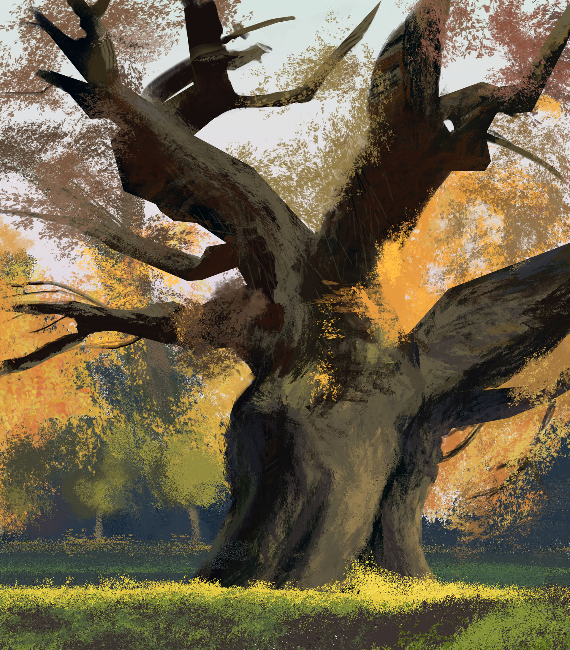 ArtStation - Tree Study