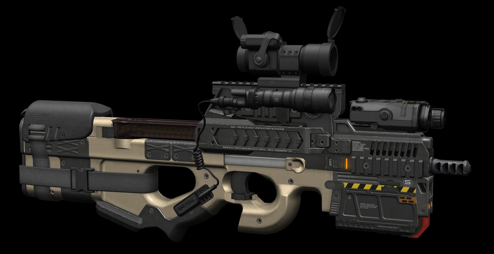 えりぽん(Eripom) - SAC P90 PLUS SMG in Second Life