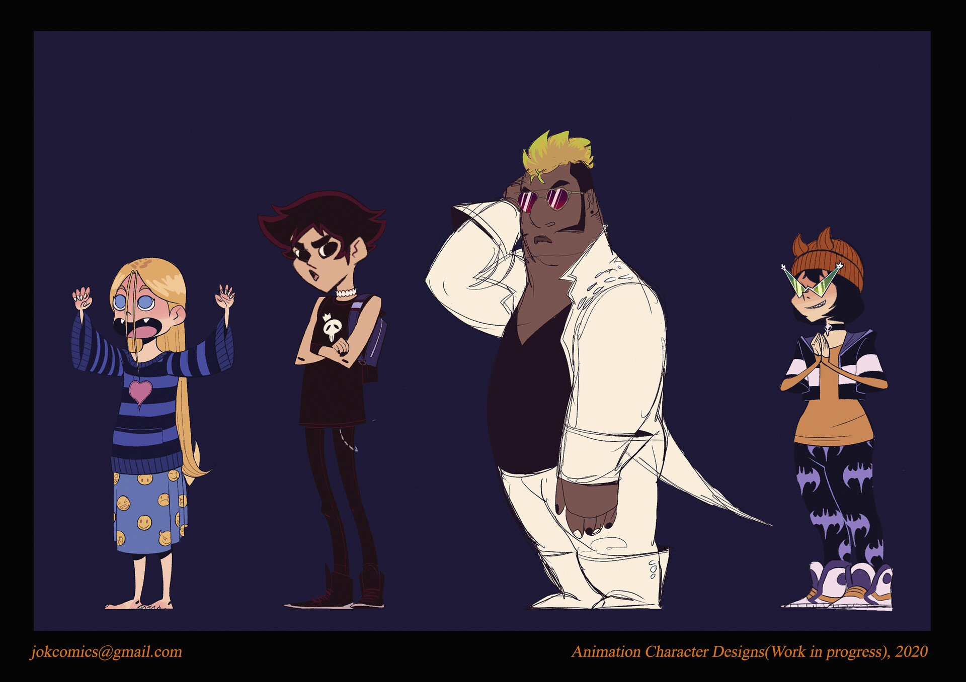 ArtStation - Extradimensional Detectives Characters Design