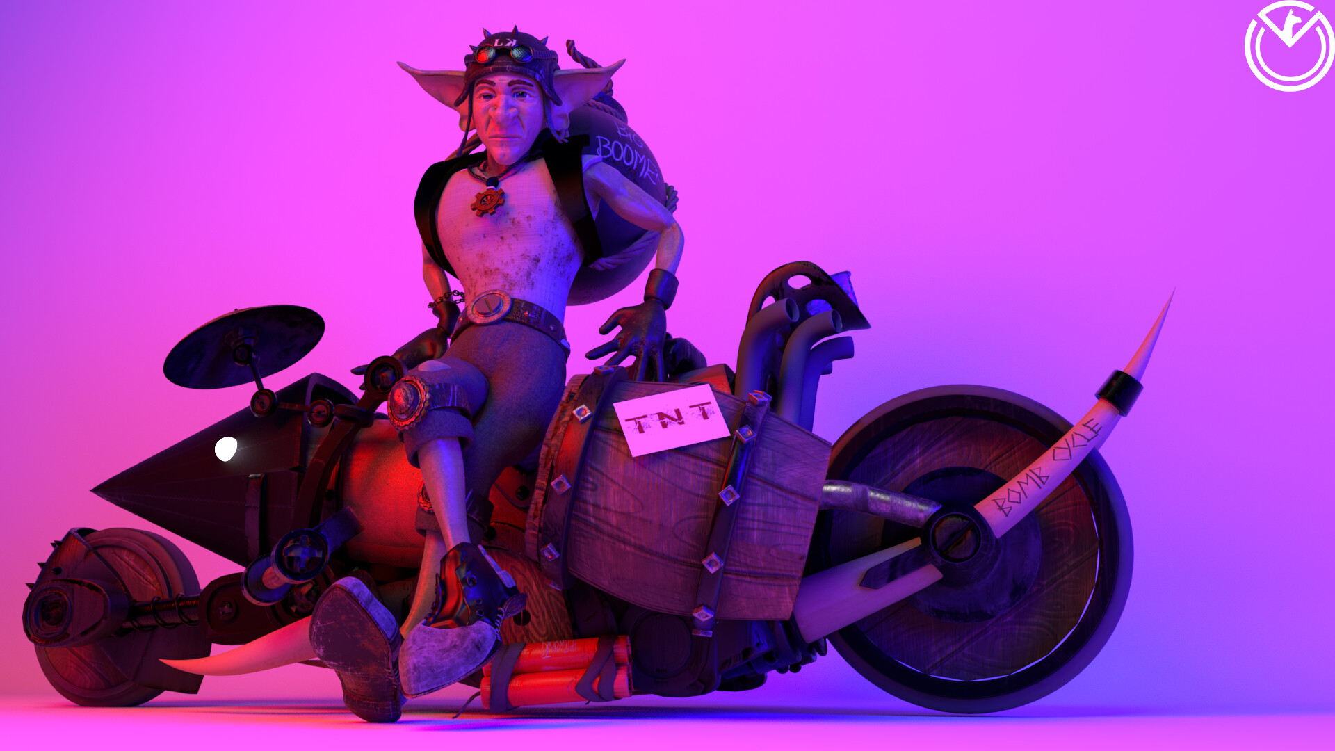 ArtStation - Bomb Goblin - Process Pics