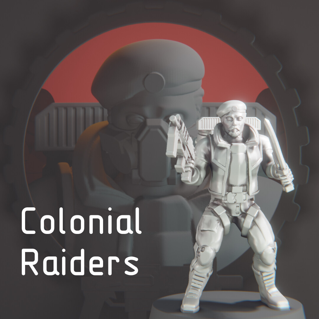 ArtStation - Colonial Raiders