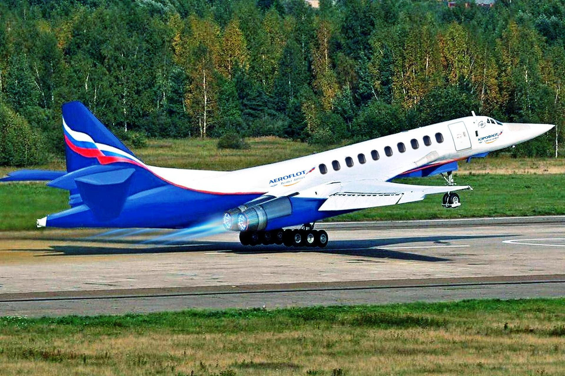 ArtStation - Tu160 Aero Flot