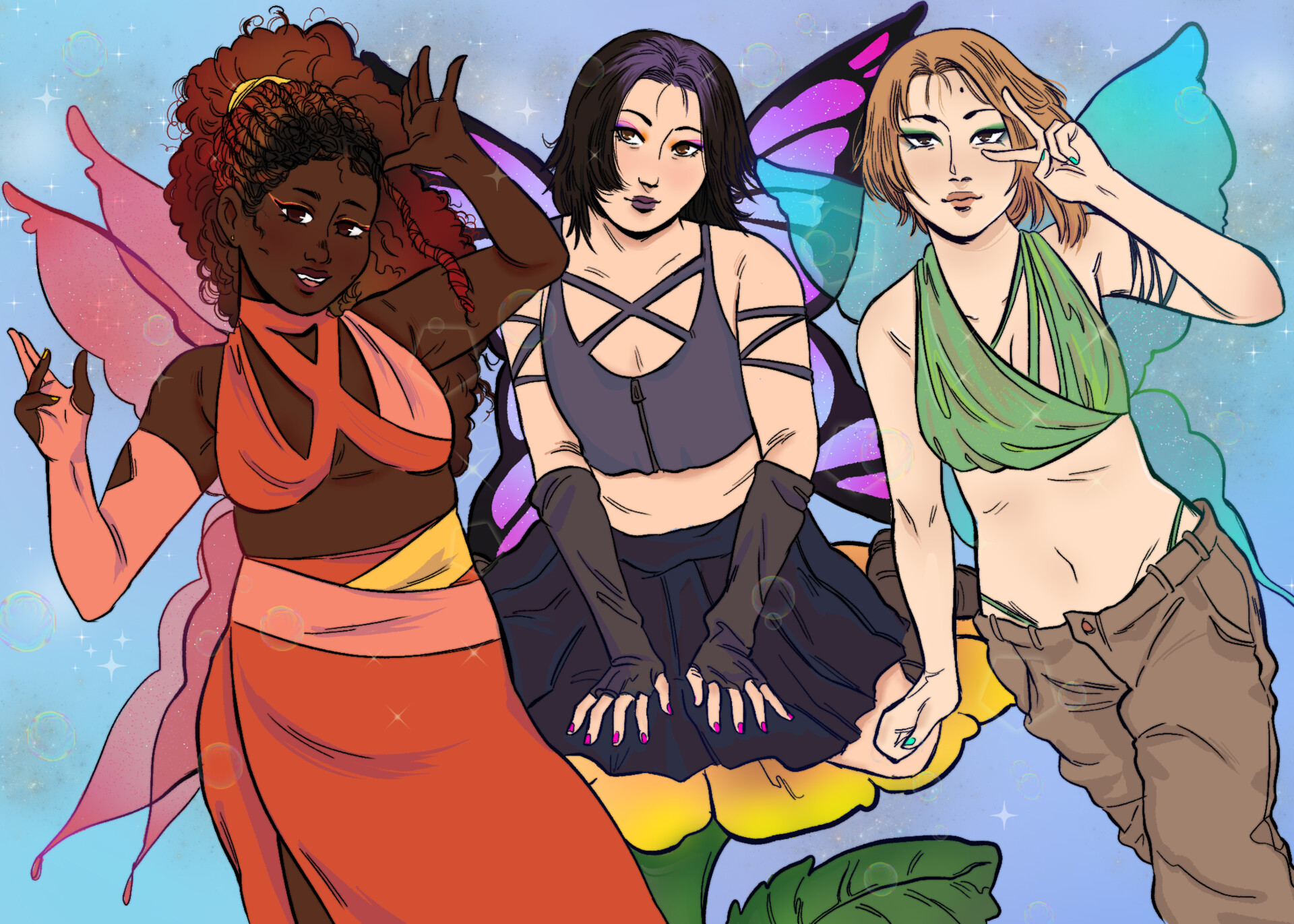 ArtStation - [ocs] Faerie Comeback