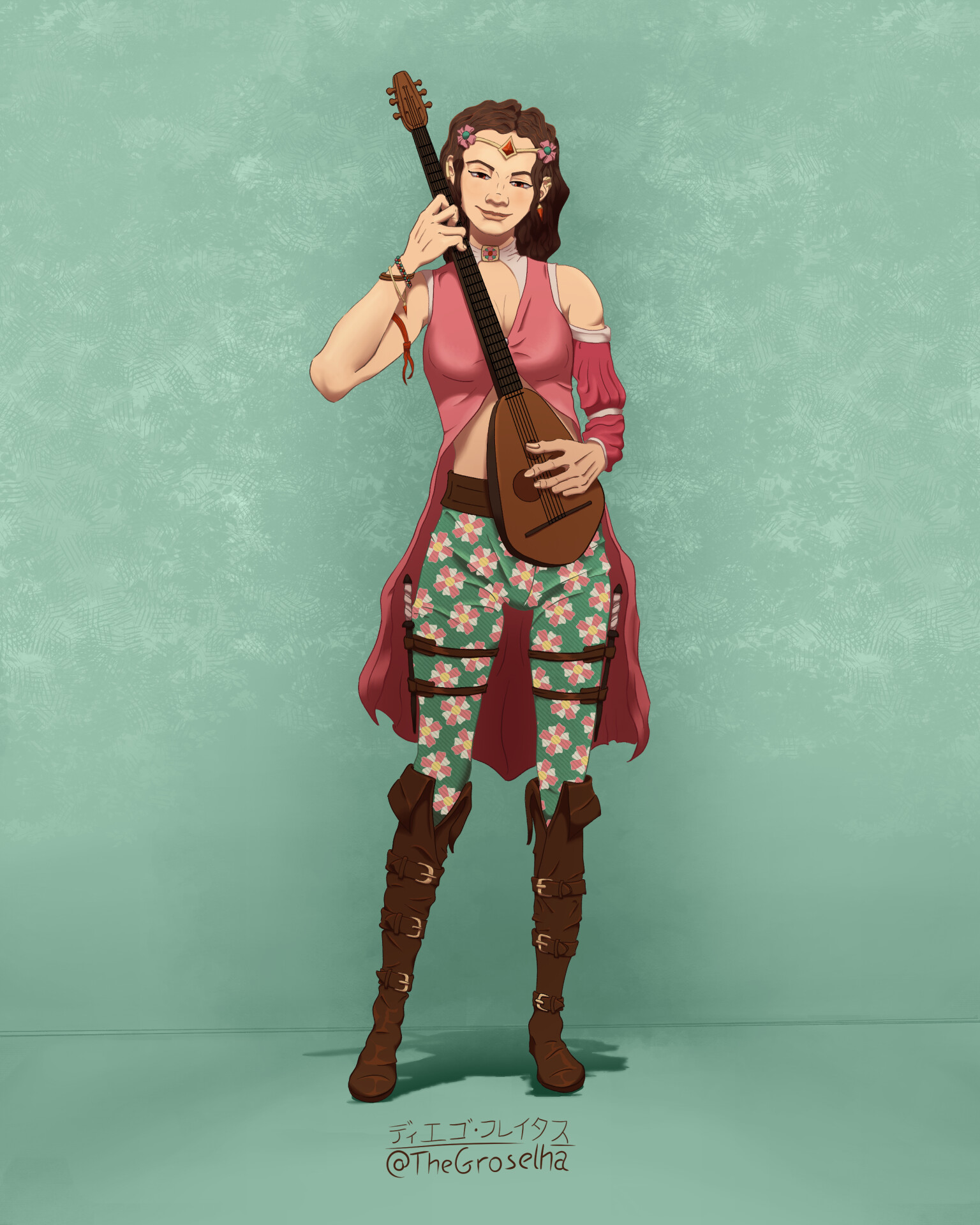 ArtStation - Roselia - The Bard